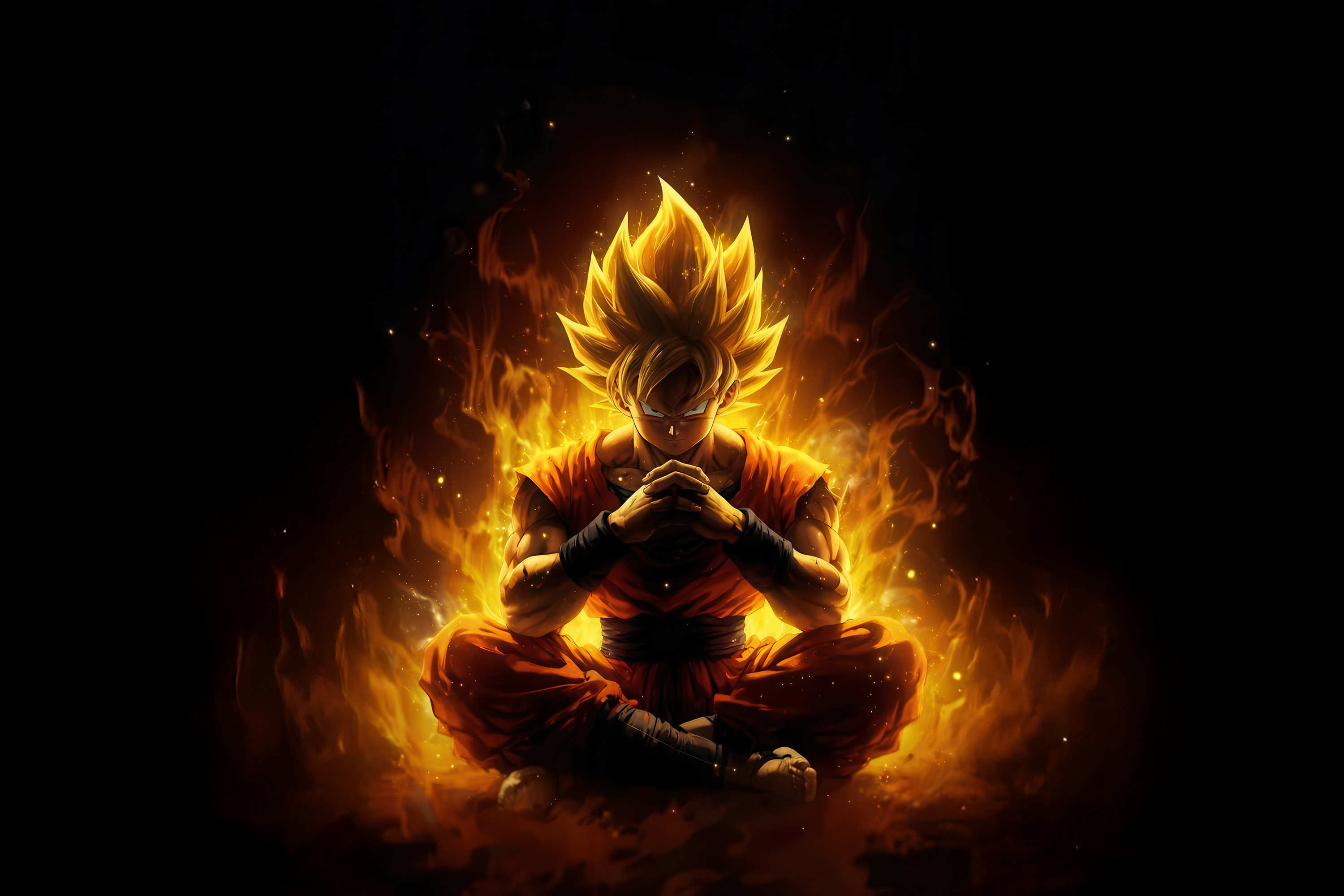 3000x2000 Goku Power Beyond Limits Wallpaper,3000x2000 Resolution HD 4k ...