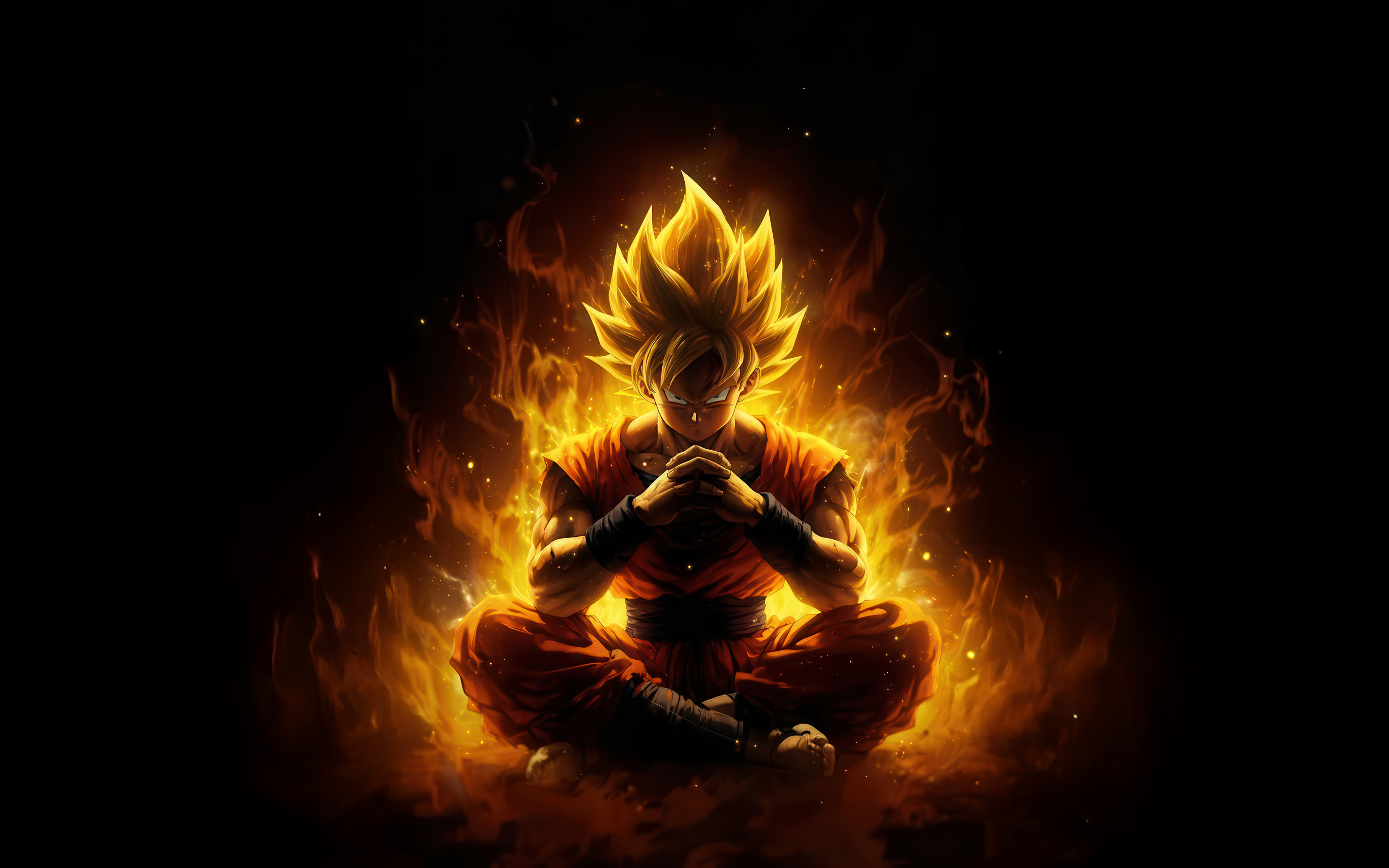 3840x2400 Goku Power Beyond Limits 4K ,HD 4k Wallpapers,Images ...