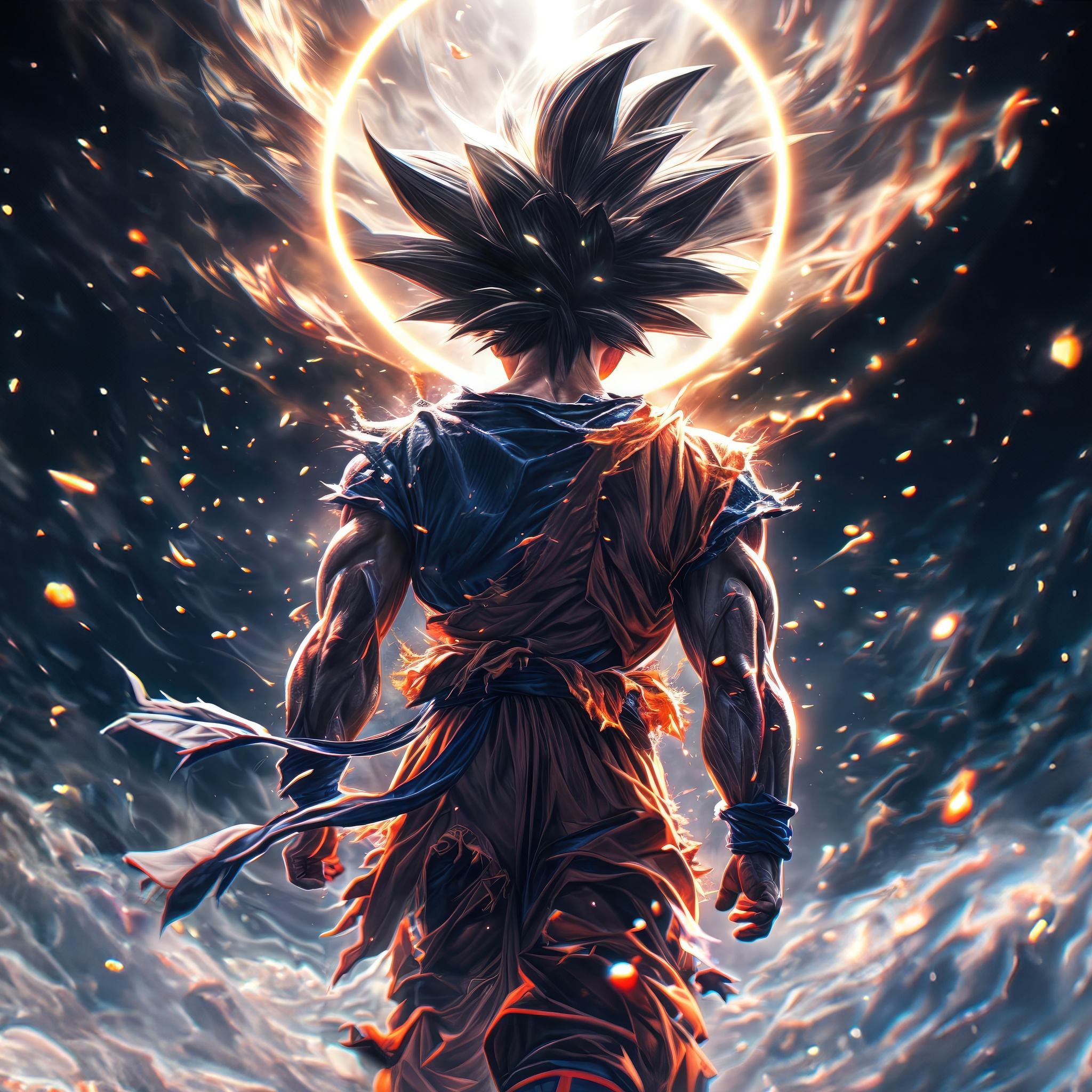 2048x2048 Goku Reign Ipad Air ,HD 4k Wallpapers,Images,Backgrounds,Photos and Pictures
