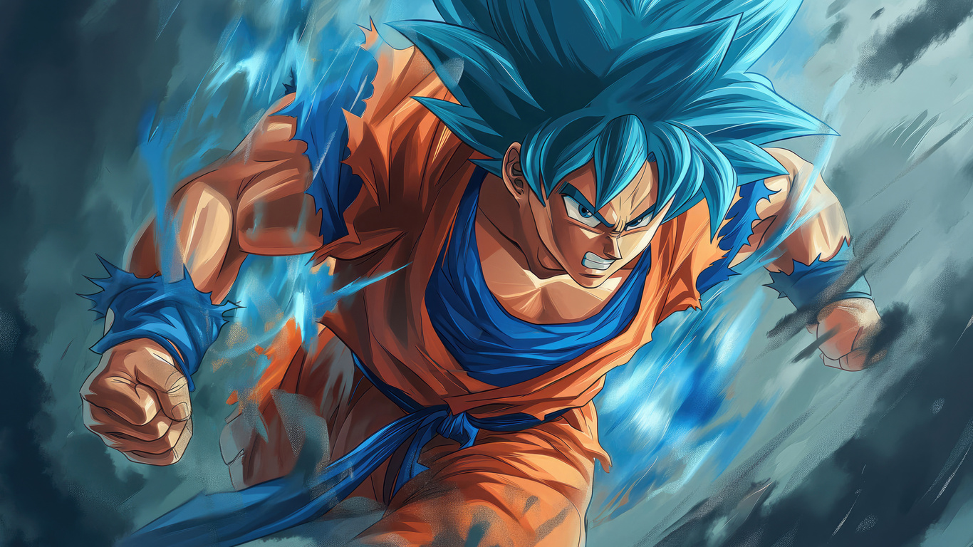 1366x768 Goku The Legacy Continues Laptop HD ,HD 4k Wallpapers,Images ...