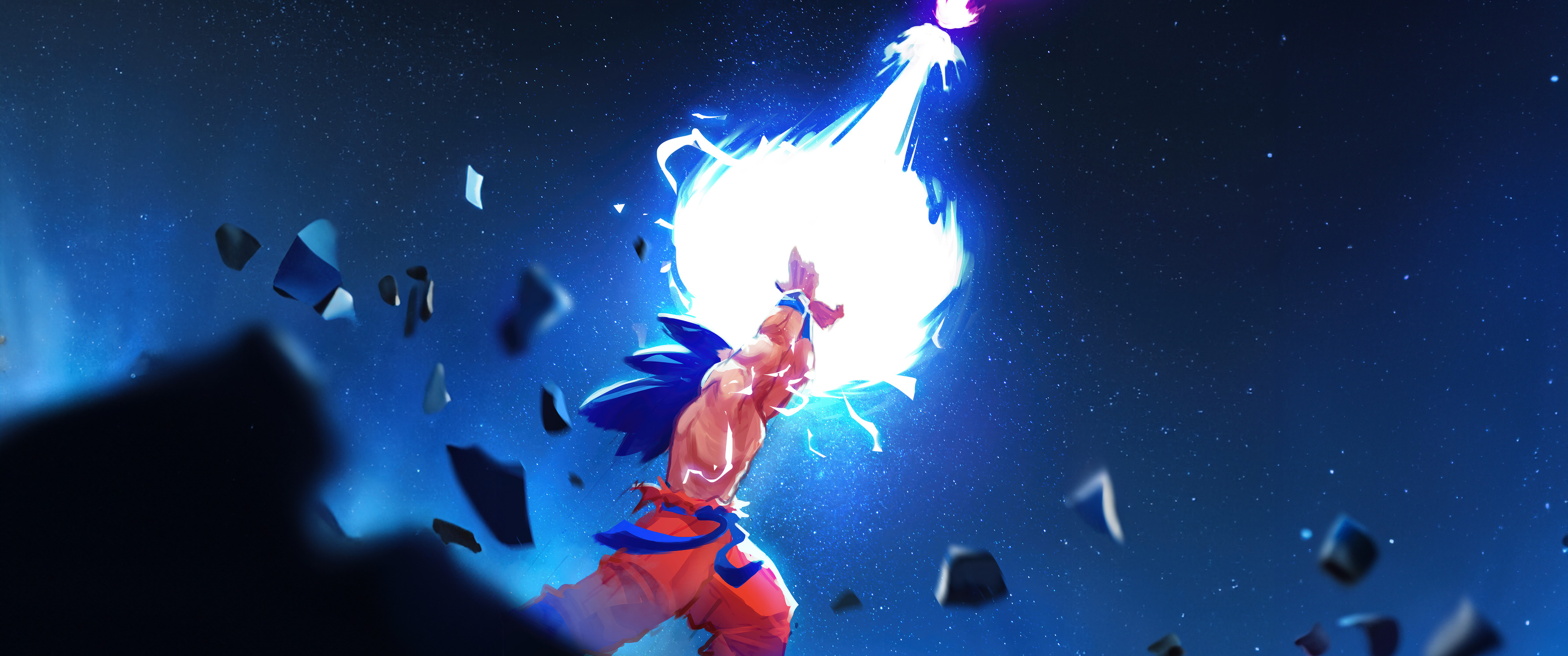3440x1440 Goku Vs Vegeta UltraWide Quad HD 1440P ,HD 4k Wallpapers ...
