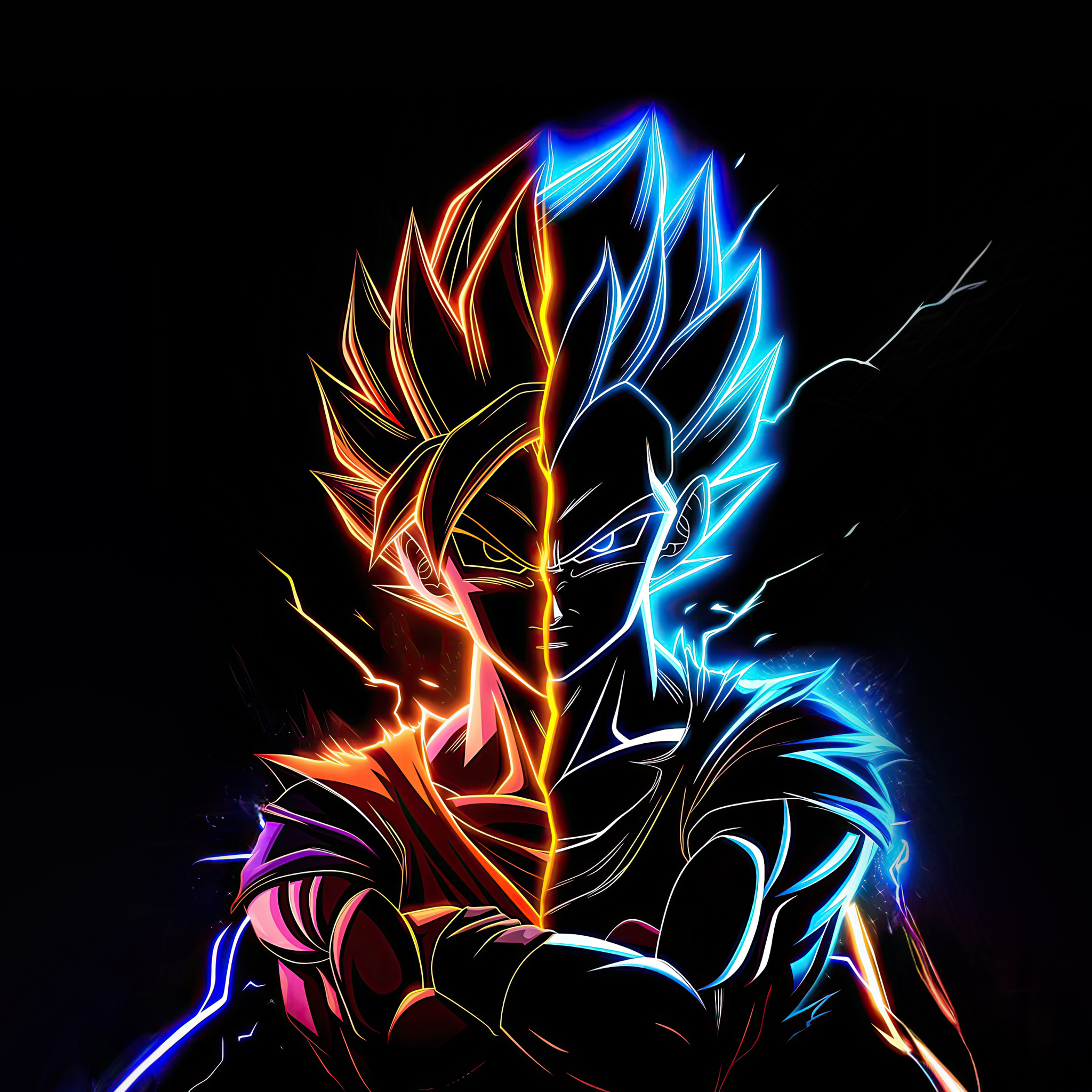 2048x2048 Goku X Vegeta Ipad Air ,HD 4k Wallpapers,Images,Backgrounds,Photos and Pictures
