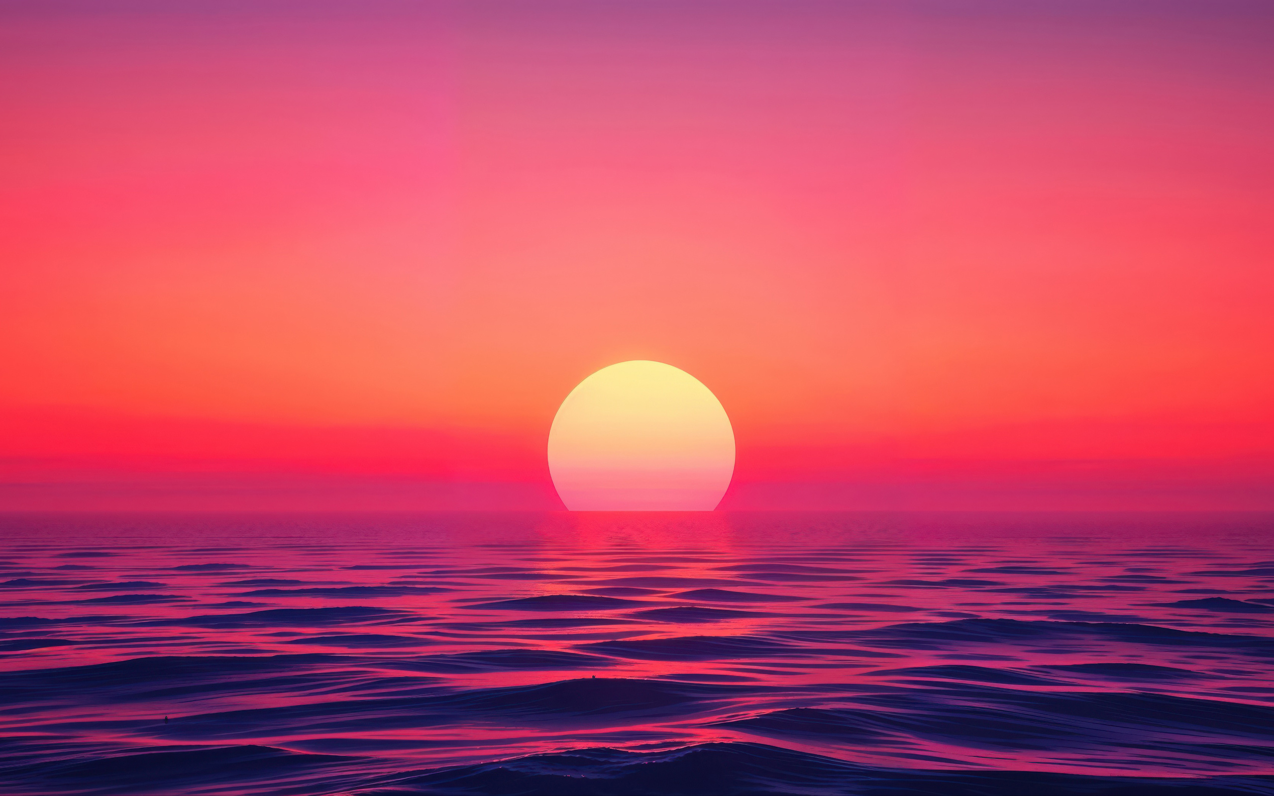 2560x1600 Golden Hours Over Endless Water Wallpaper,2560x1600 ...