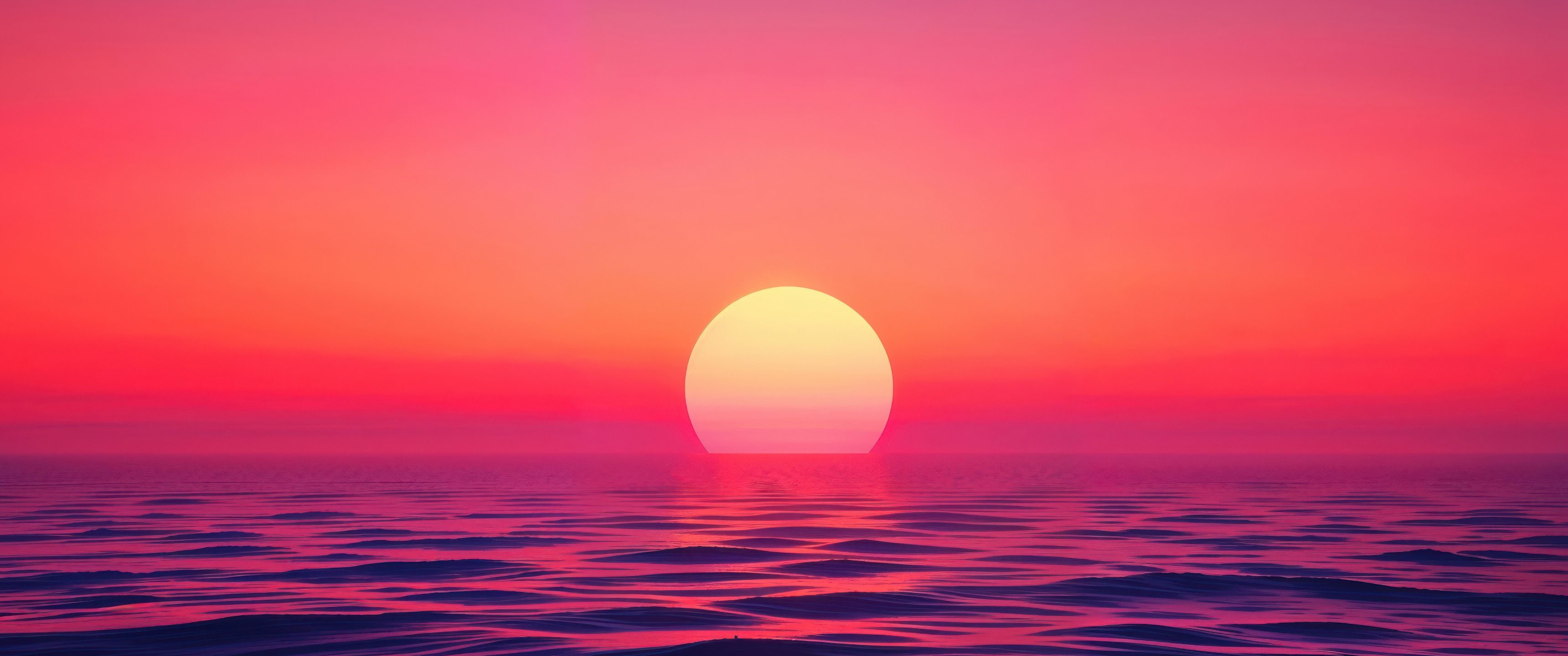 3440x1440 Golden Hours Over Endless Water UltraWide Quad HD 1440P ,HD ...