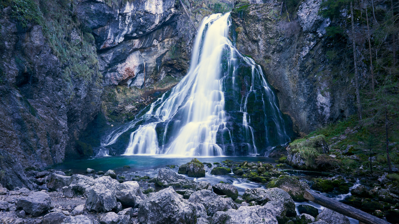 1280x720 Golling Waterfall Salzburg Austria 720P ,HD 4k Wallpapers ...