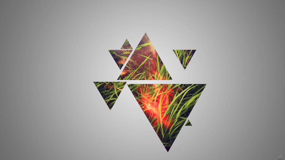 960x540 Grass Triangle 960x540 Resolution HD 4k Wallpapers, Images ...