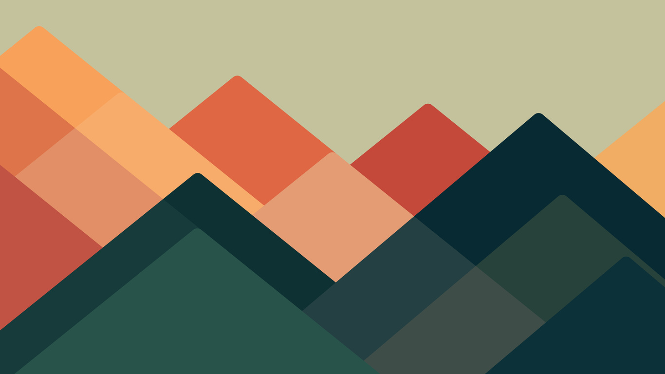 1366x768 Green Abstract Mountains Laptop HD ,HD 4k Wallpapers,Images ...