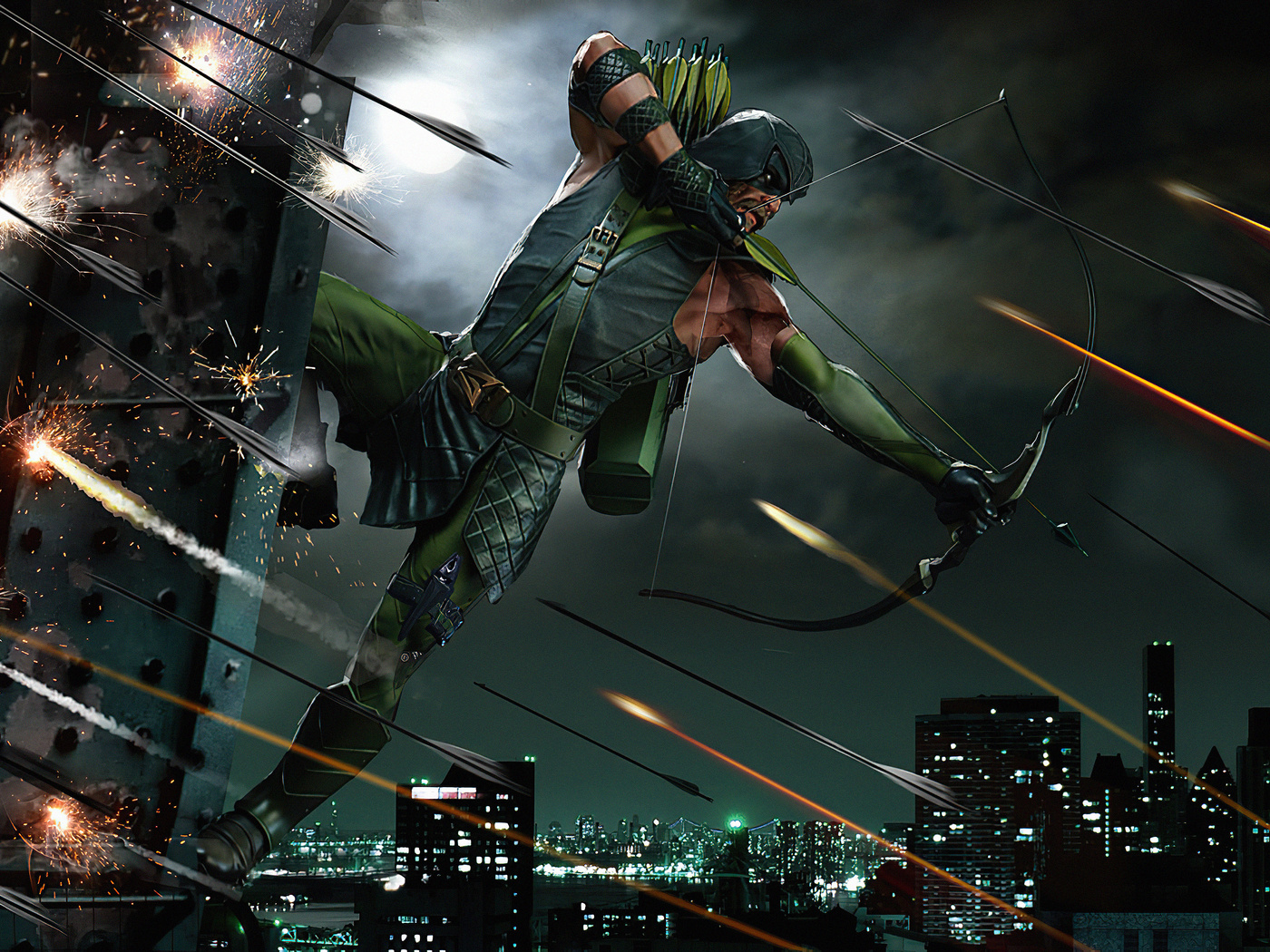 1400x1050 Green Arrow Bow Wallpaper,1400x1050 Resolution HD 4k ...