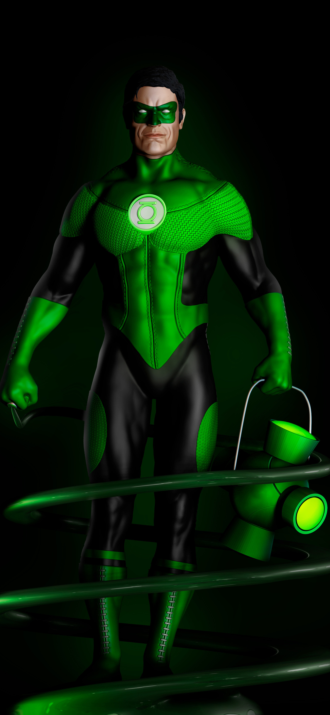 1125x2436 Green Lantern Fan Art Iphone XS,Iphone 10,Iphone X ,HD 4k ...