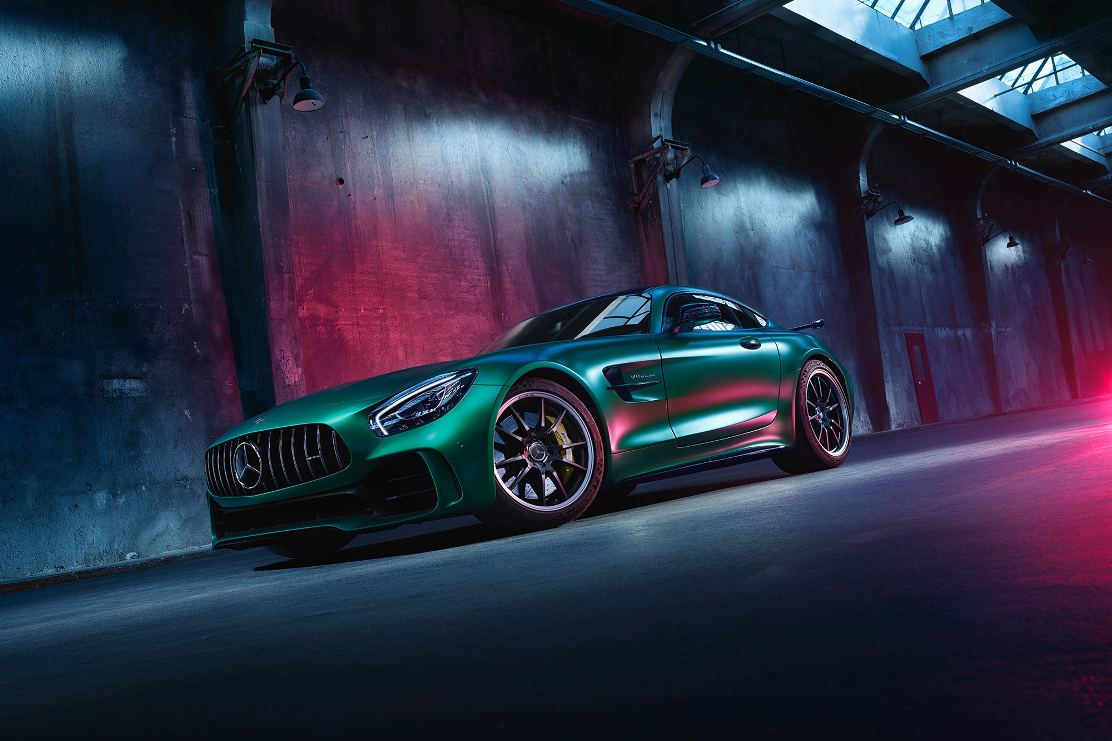 3840x2560 Green Mercedes Benz Amg GT 3840x2560 Resolution HD 4k ...