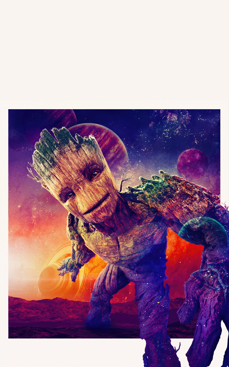 800x1280 Groot In Guardians Of The Galaxy Vol 3 Nexus 7,Samsung Galaxy ...