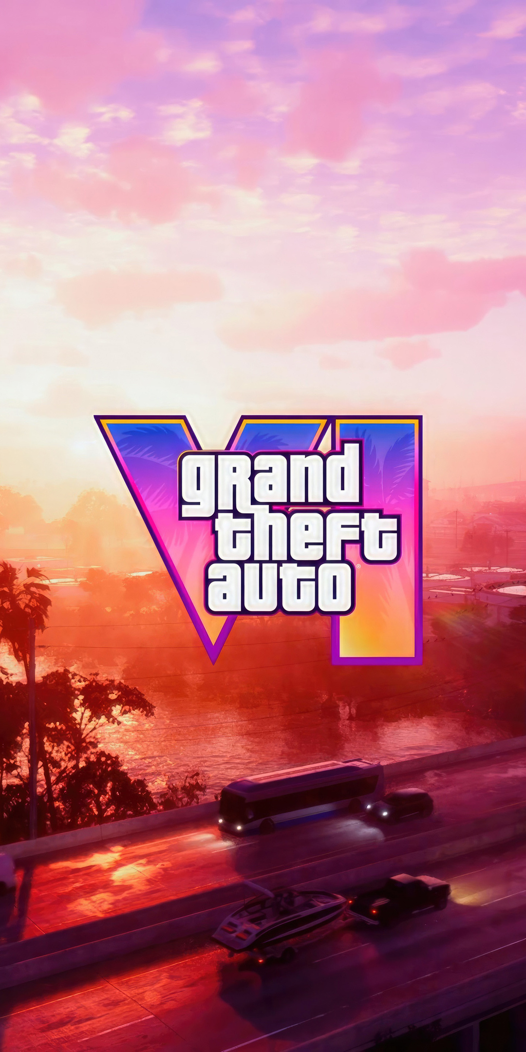 1080x2160 Gta 6 Sunset 4k One Plus 5T,Honor 7x,Honor view 10,Lg Q6 ,HD ...
