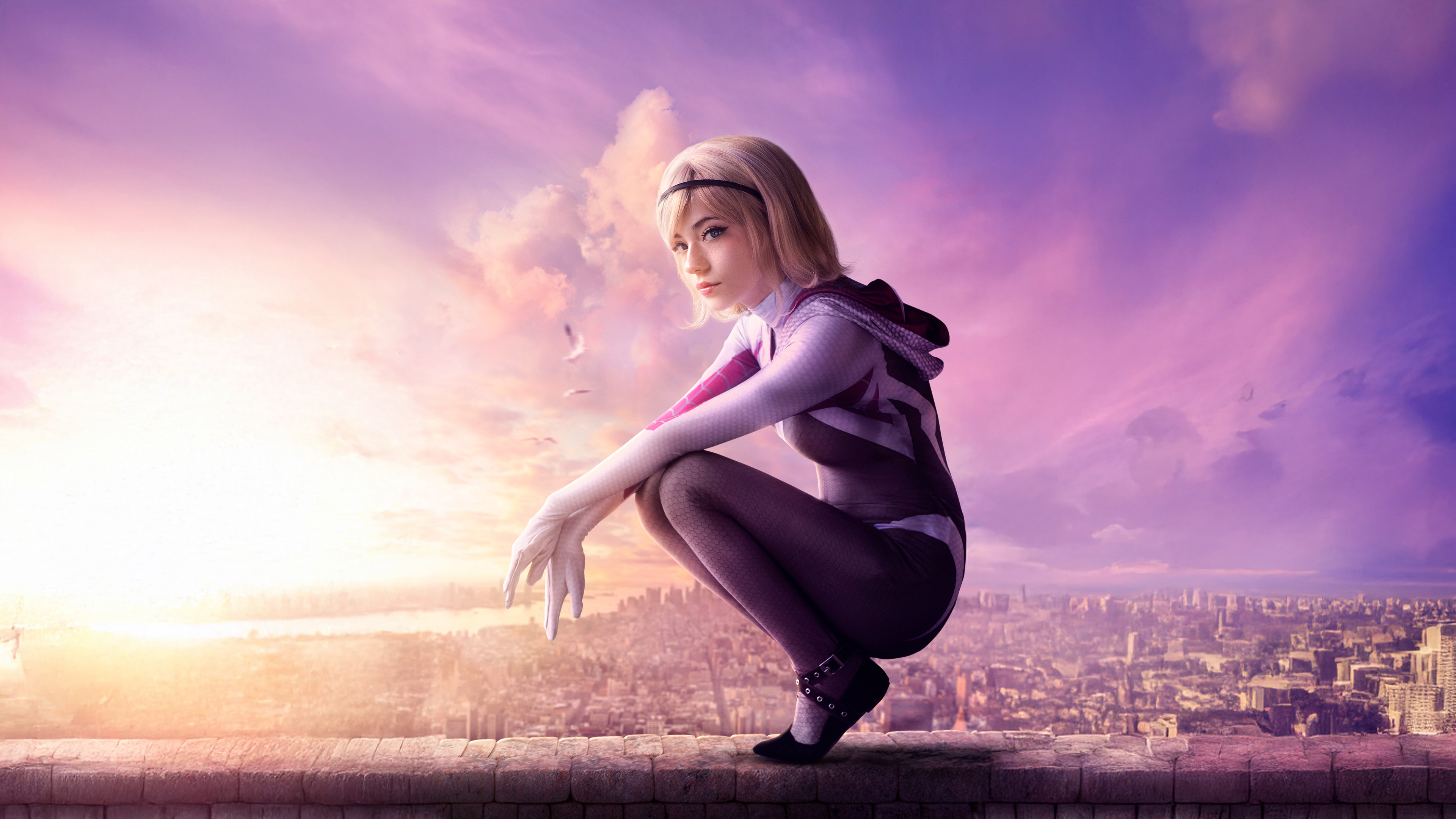 3840x2160 Gwen Stacy The Elegance Of A Heroine 4K ,HD 4k Wallpapers,Images,Backgrounds,Photos ...