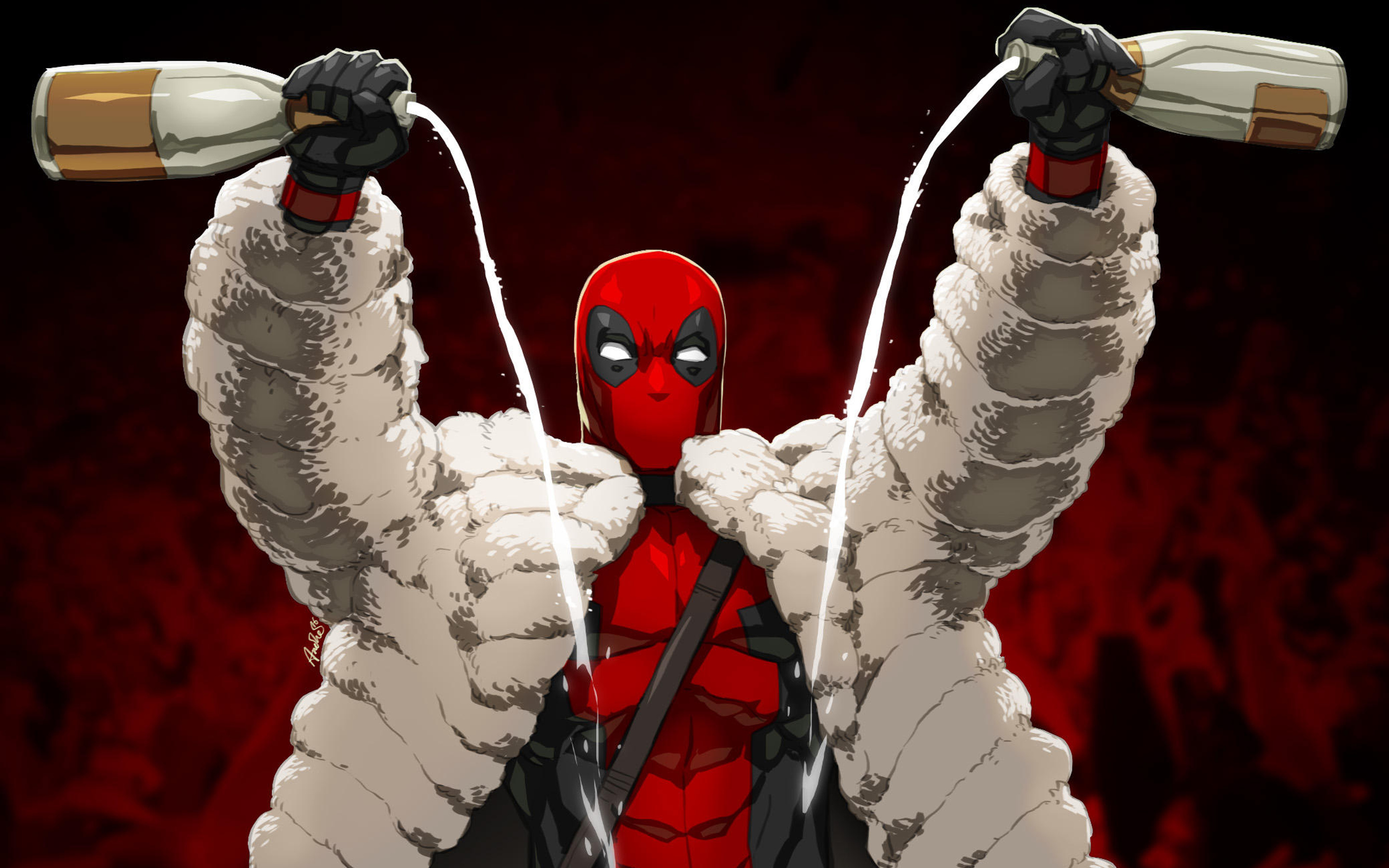 2880x1800 Happy Deadpool Day Macbook Pro Retina ,HD 4k Wallpapers ...