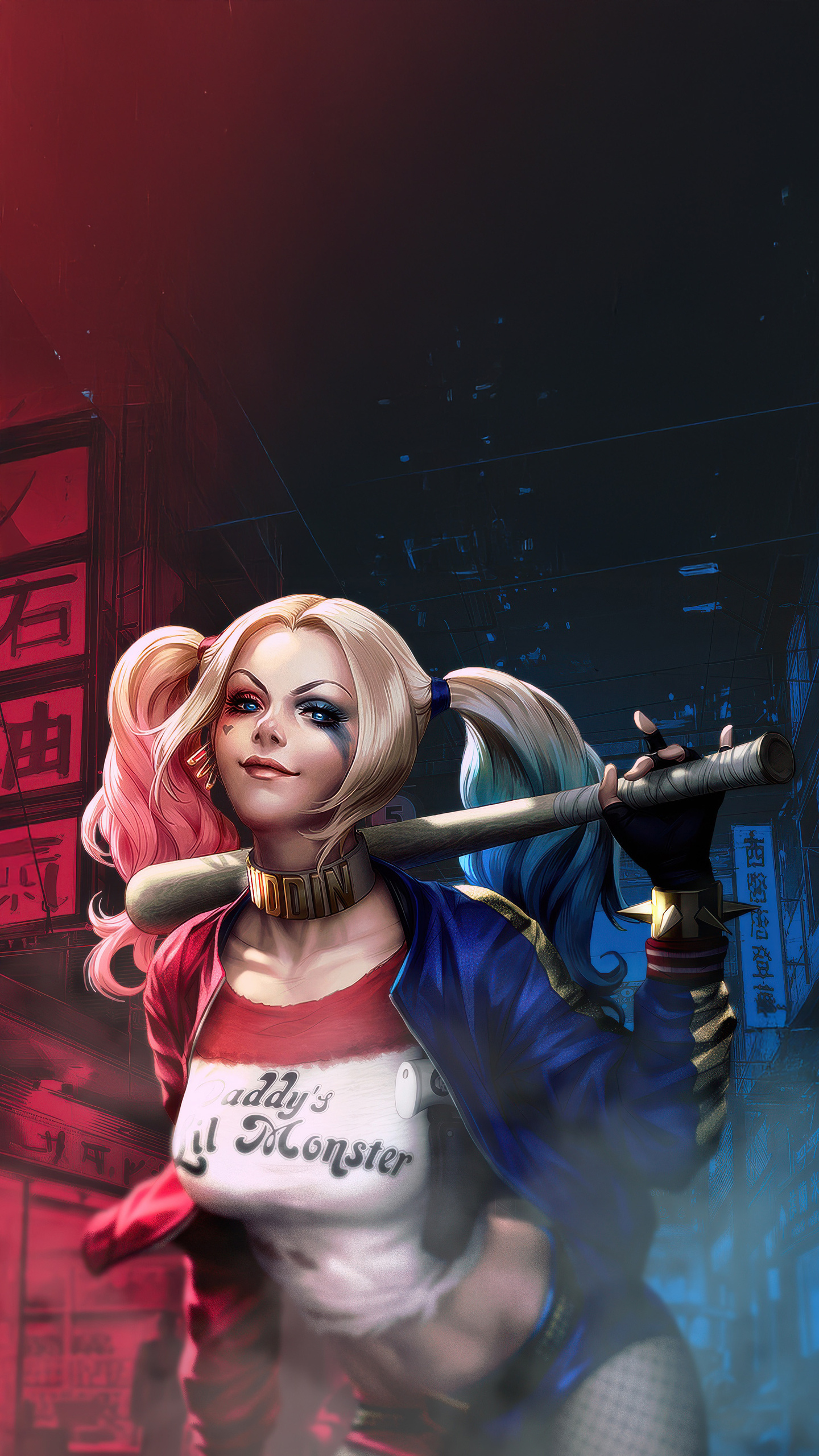 1440x2560 Harley Quinn Insanity Unleashed Samsung Galaxy S6,S7 ,Google ...