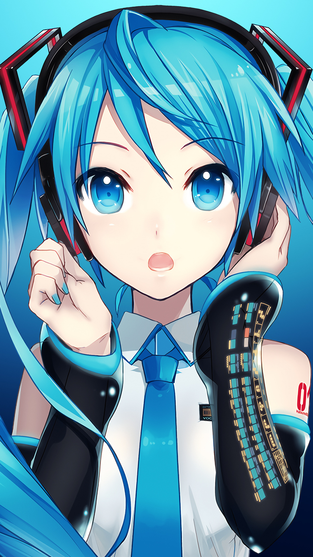 1080x1920 Hatsune Miku Art 4k Iphone 7 6s 6 Plus Pixel Xl One Plus 3