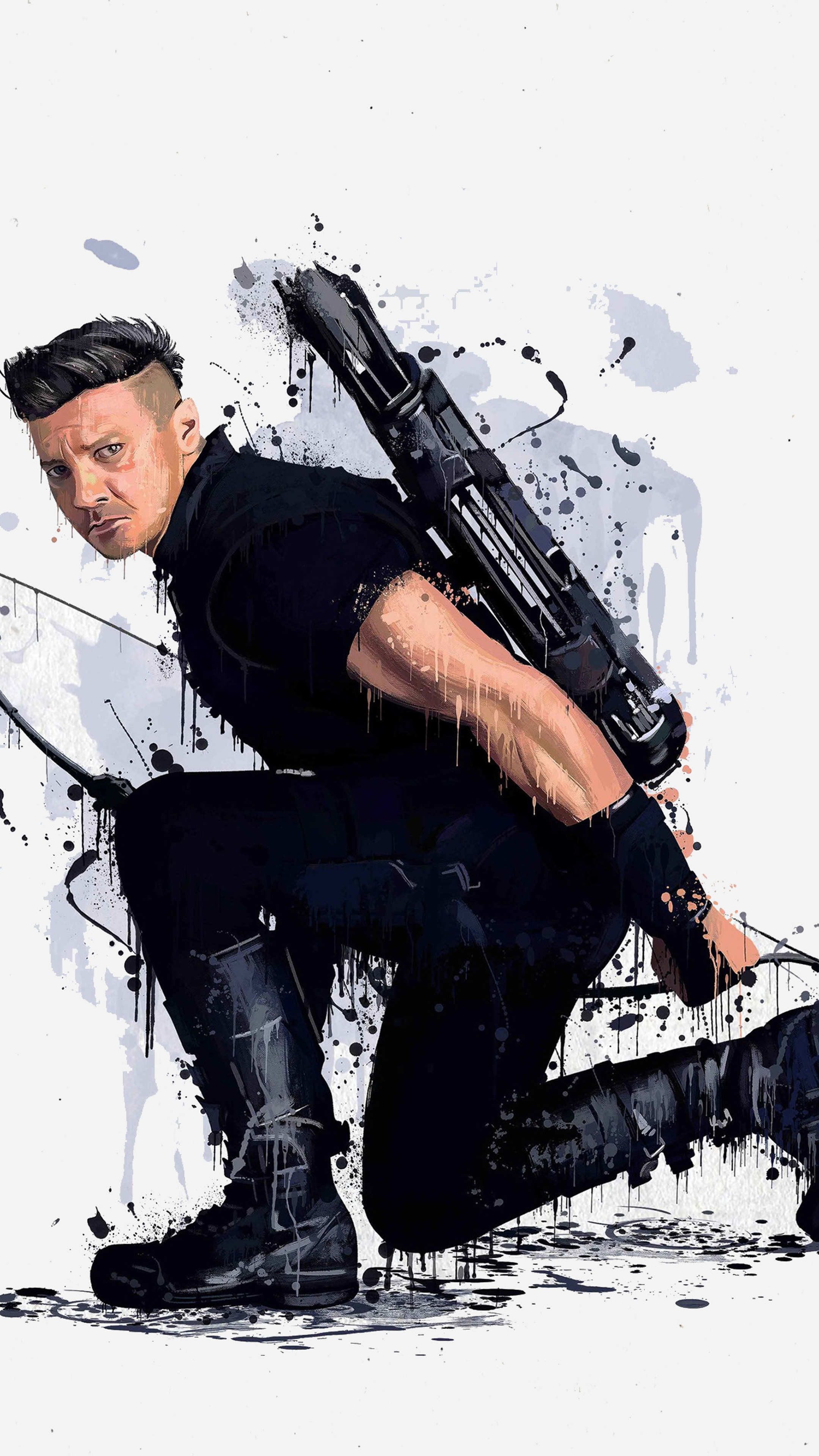 2160x3840 Hawkeye In Avengers Infinity War 2018 4k Artwork Sony Xperia ...