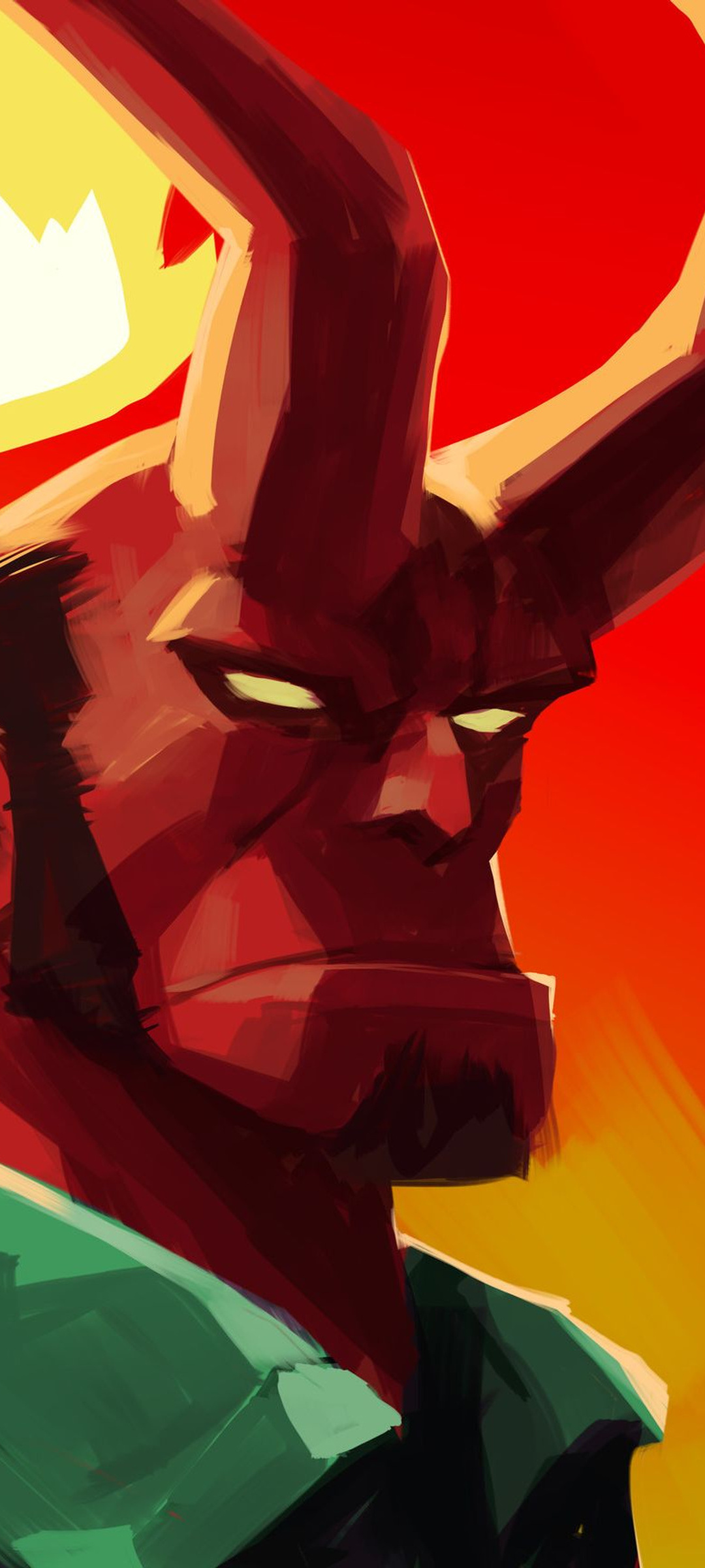1080x2400 Hellboy Art Google Pixel 7 ,HD 4k Wallpapers,Images ...
