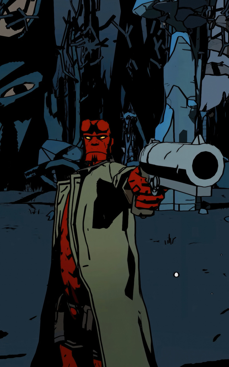 800x1280 Hellboy Web Of Wyrd 4k Nexus 7,Samsung Galaxy Tab 10,Note ...