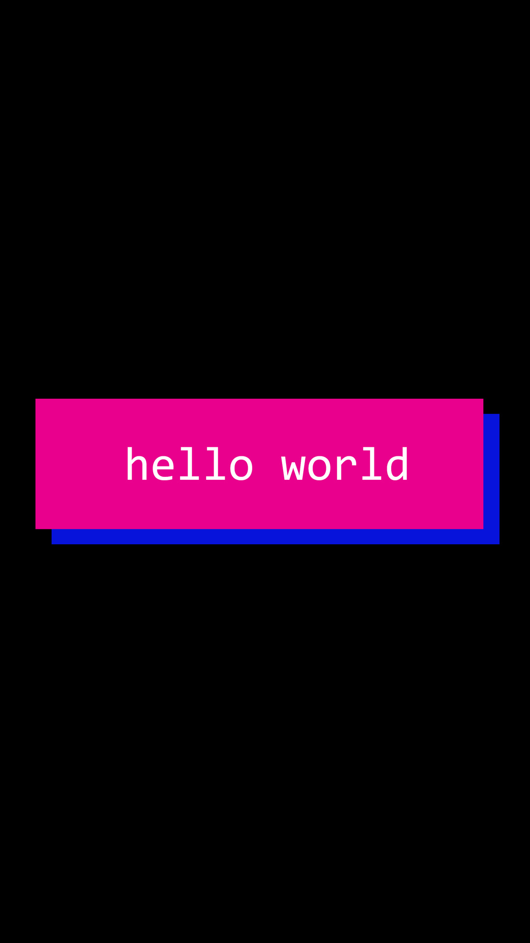 1080x1920 Hello World Dark Oled 5k Iphone 7,6s,6 Plus, Pixel xl ,One ...
