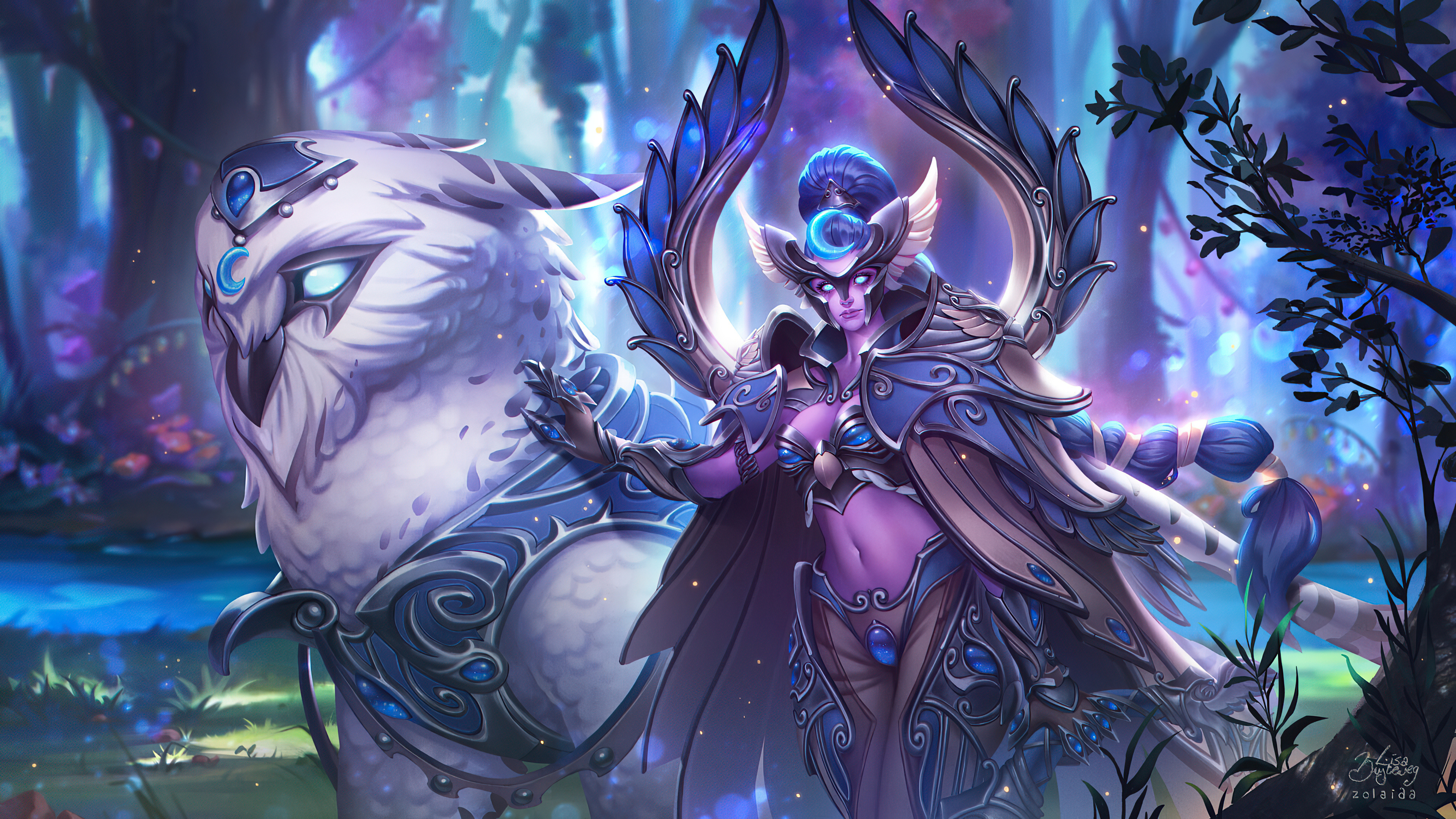 3840x2160 Heroes Of The Storm Maiev Shadowsong 2020 4k 4k Hd 4k Wallpapersimagesbackgrounds