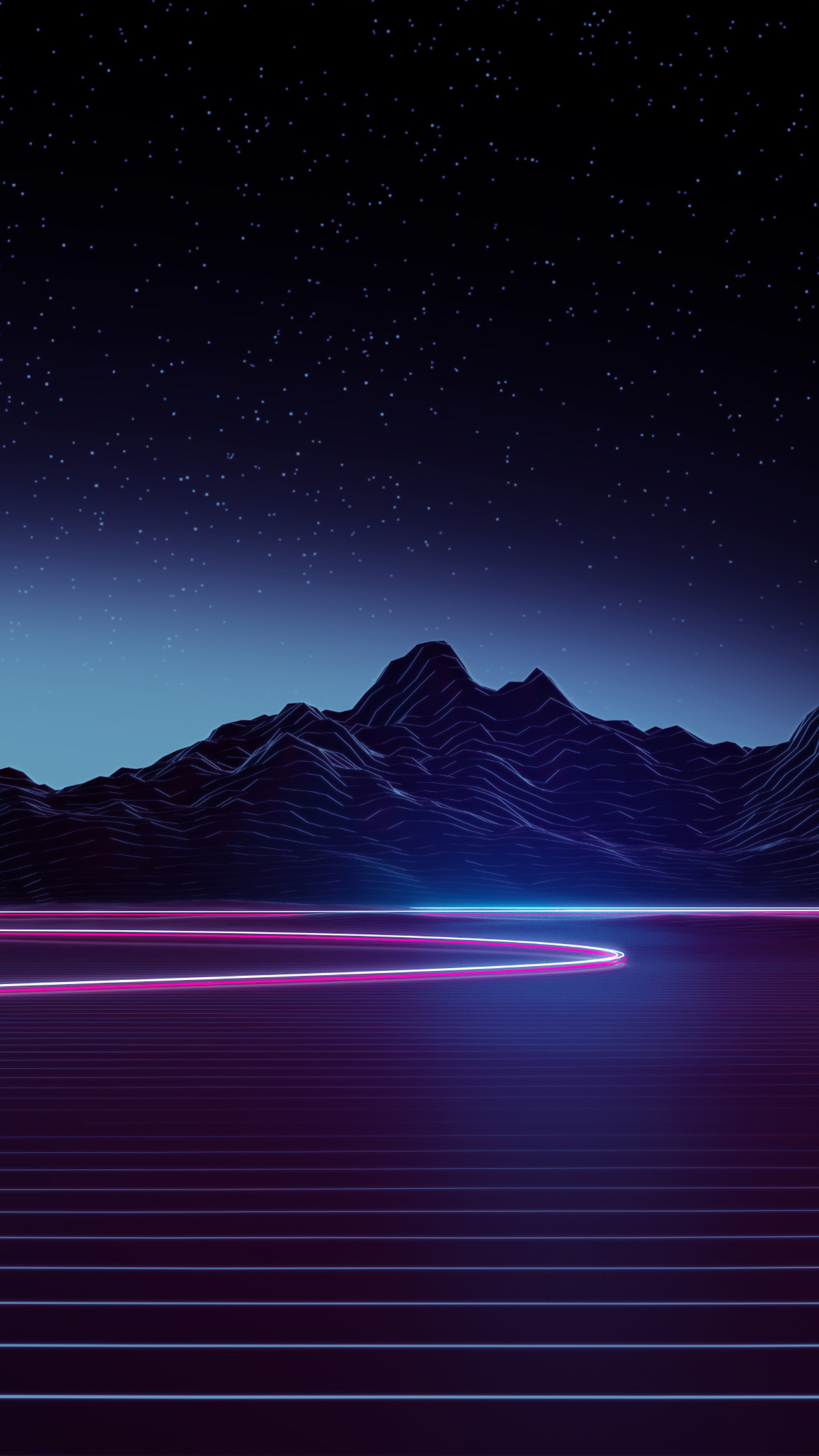 2160x3840 Highway Retrowave 4k Sony Xperia X,XZ,Z5 Premium HD 4k ...