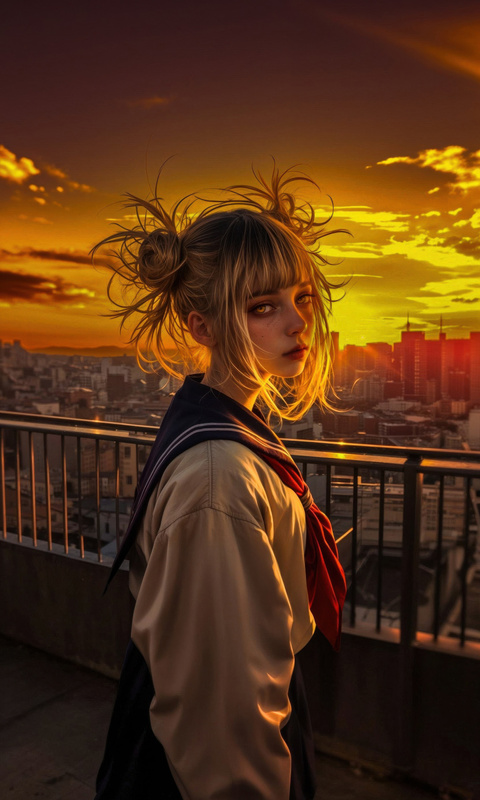 480x800 Himiko Toga My Hero Academia Galaxy Note,HTC Desire,Nokia Lumia 520,625 Android ,HD 4k ...
