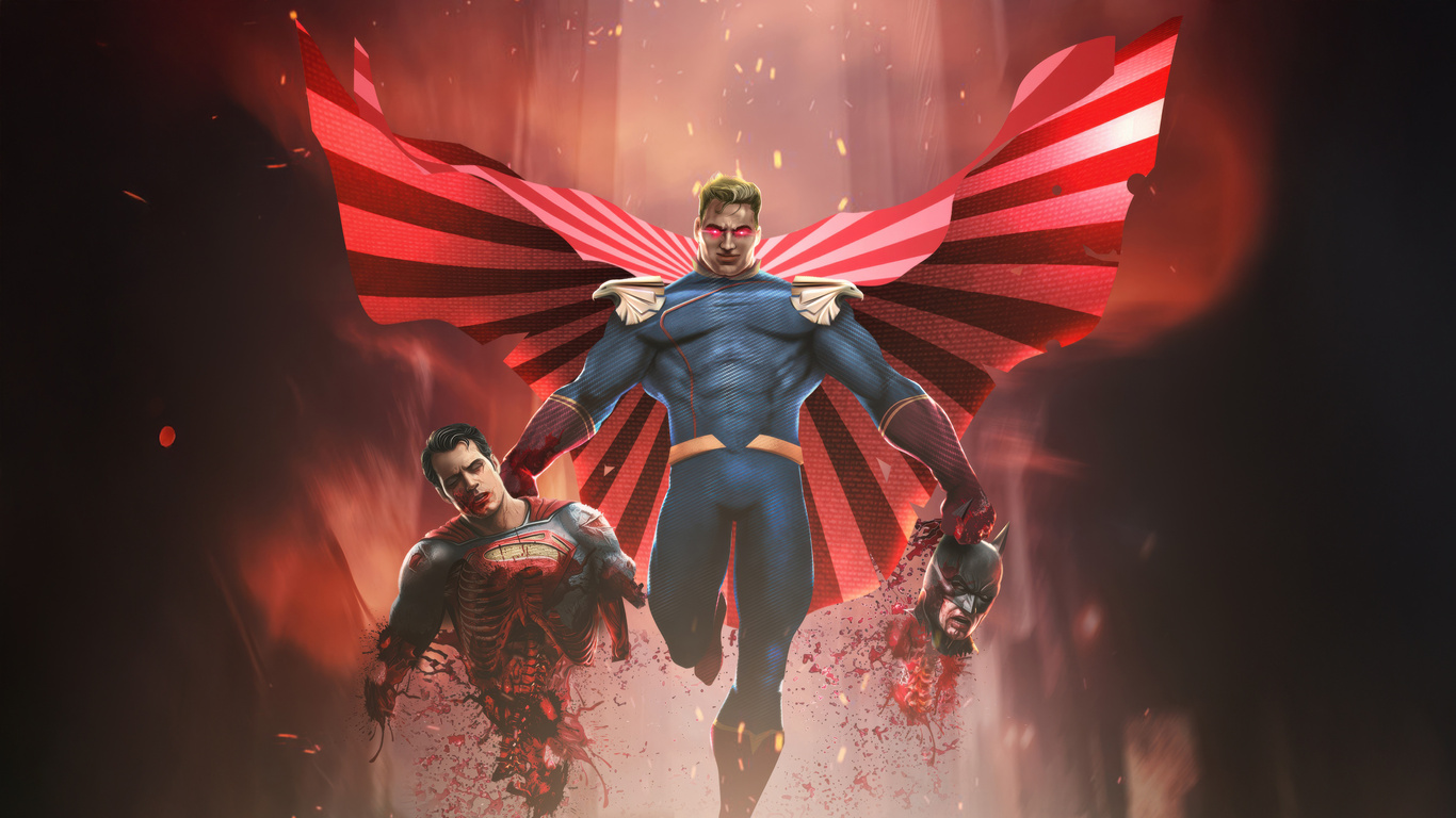 1366x768 Homelander The Last Flight Of The Cape Laptop HD ,HD 4k ...