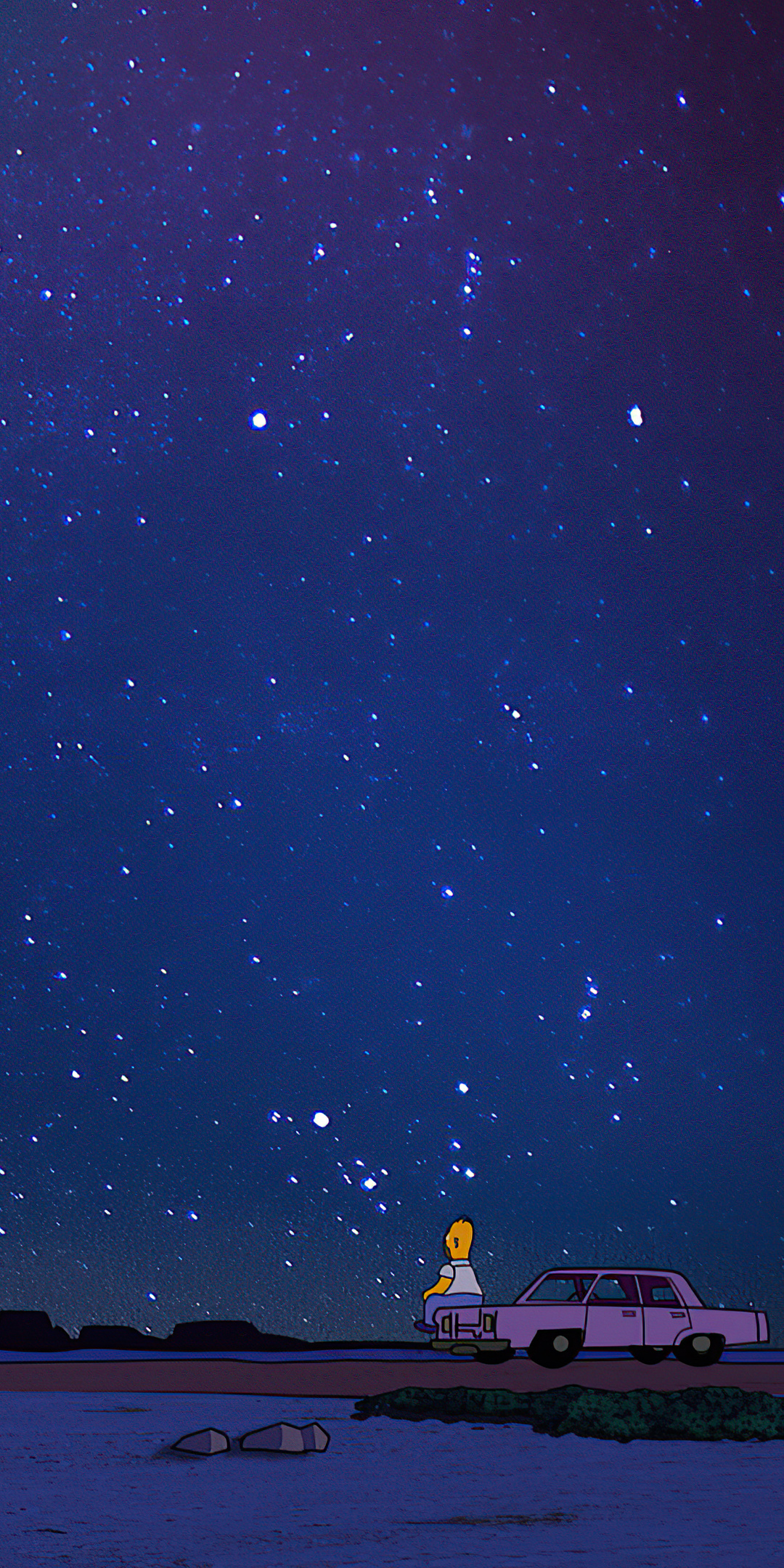 1080x2160 Homer Simpson Alone Life 4k One Plus 5T,Honor 7x,Honor view ...