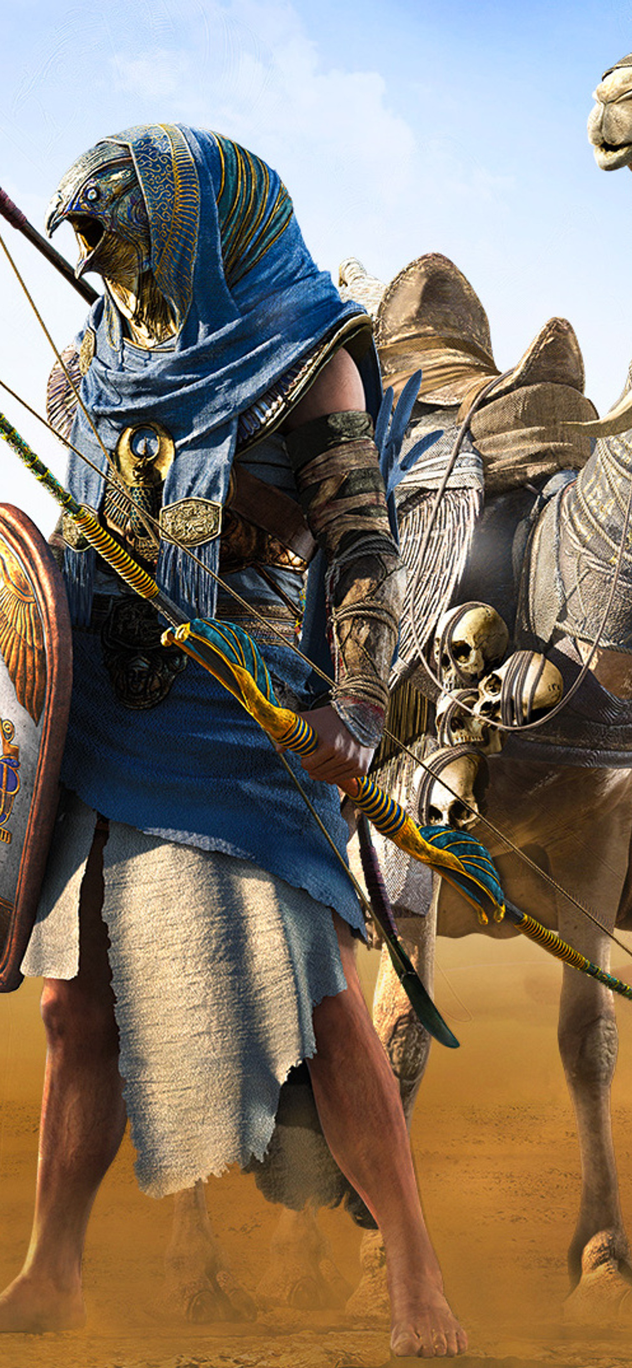 1242x2688 Horus Assassins Creed Origins Iphone Xs Max Hd 4k Wallpapers