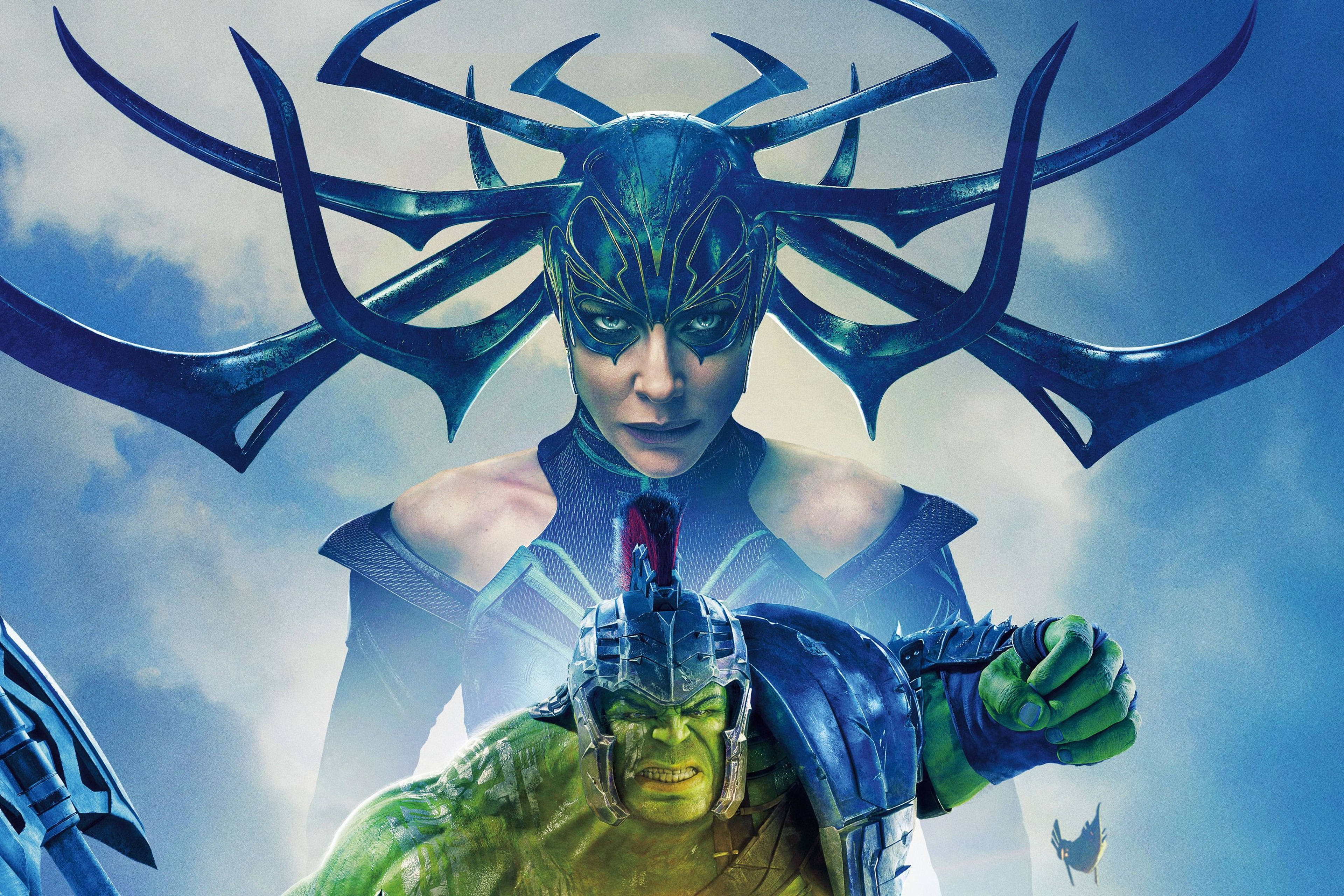 3840x2560 Hulk Hela In Thor Ragnarok 3840x2560 Resolution HD 4k ...