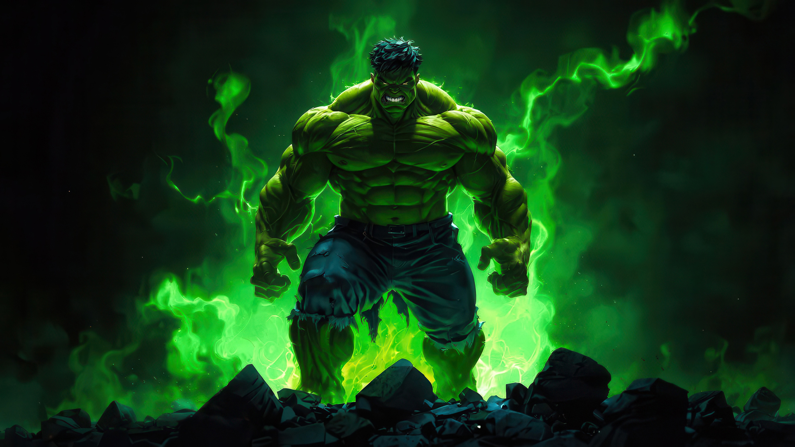2560x1440 Hulk Smash Unstoppable Force 1440P Resolution ,HD 4k ...