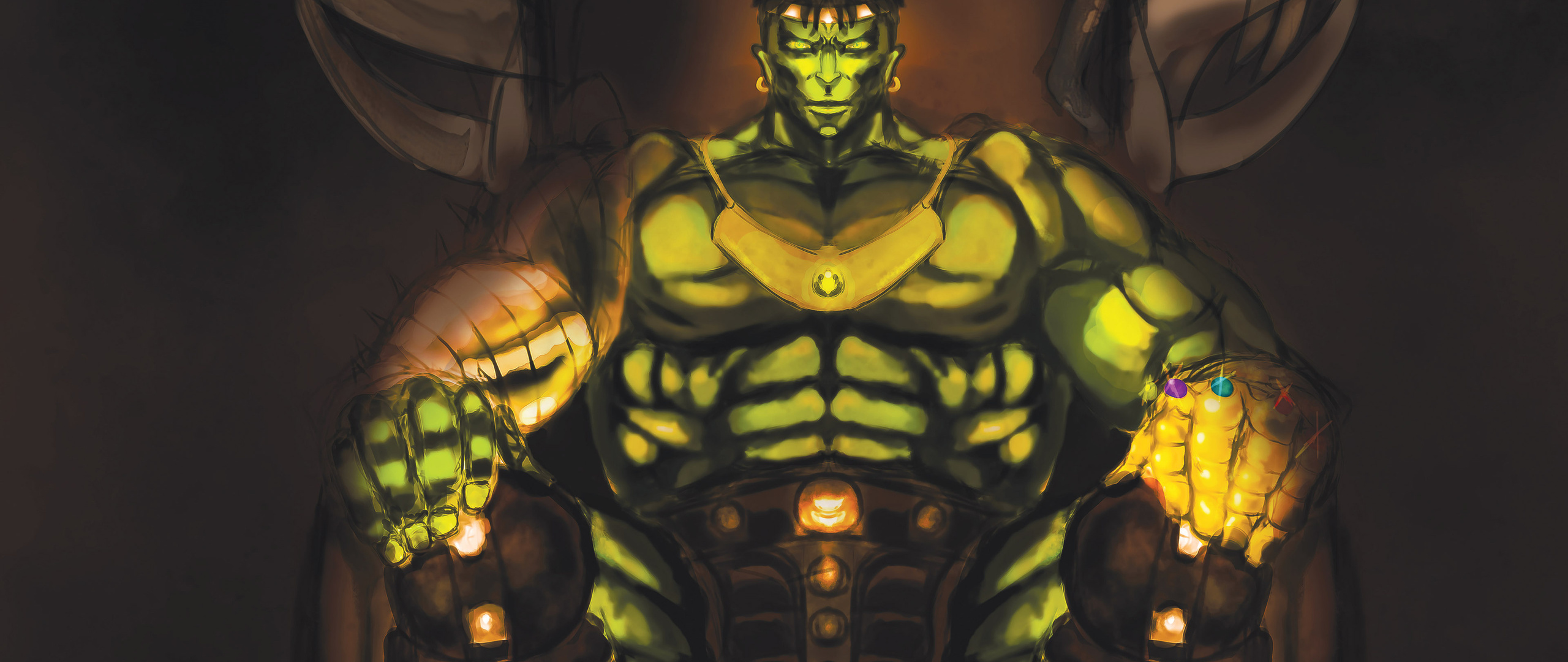 2560x1080 Hulk With Infinity Gauntlet 2560x1080 Resolution HD 4k ...