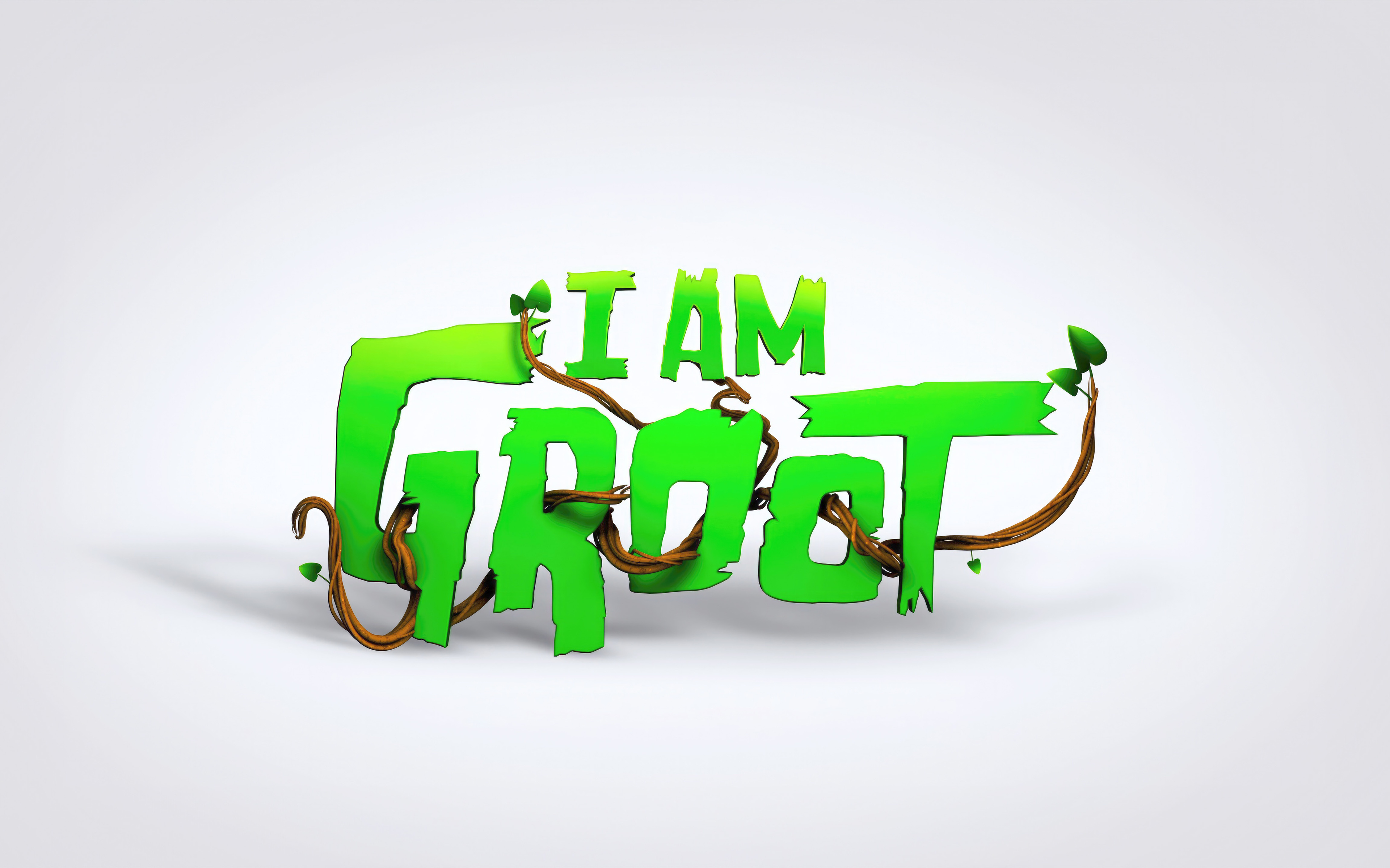 3840x2400 I Am Groot Logo 4K ,HD 4k Wallpapers,Images,Backgrounds ...