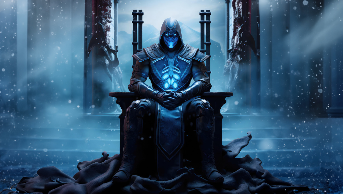 1360x768 Ice Ninja Sub Zero Fighter Laptop HD ,HD 4k Wallpapers,Images ...