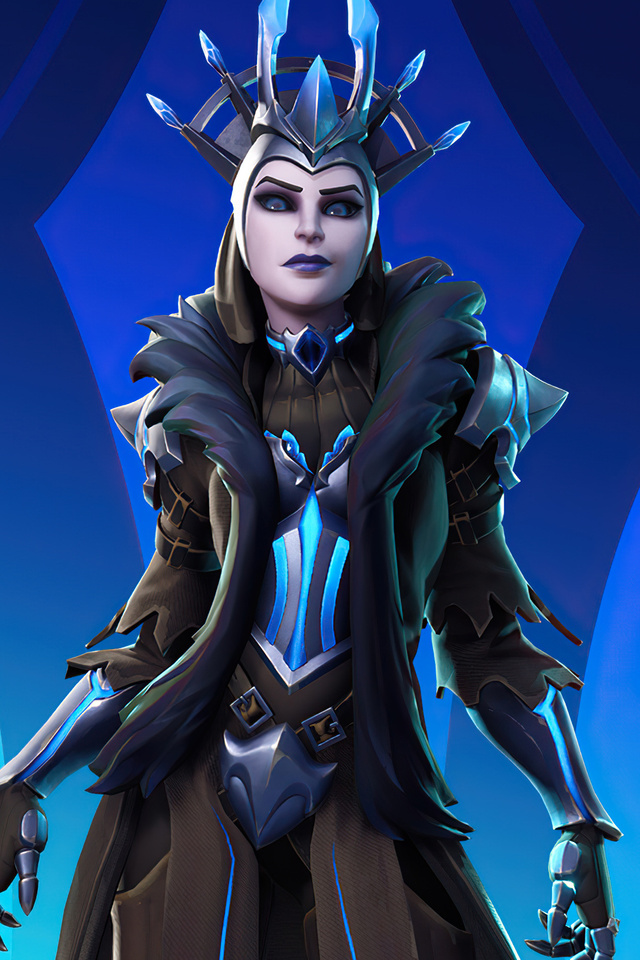 640x960 Ice Queen Fortnite 4k iPhone 4, iPhone 4S ,HD 4k Wallpapers ...