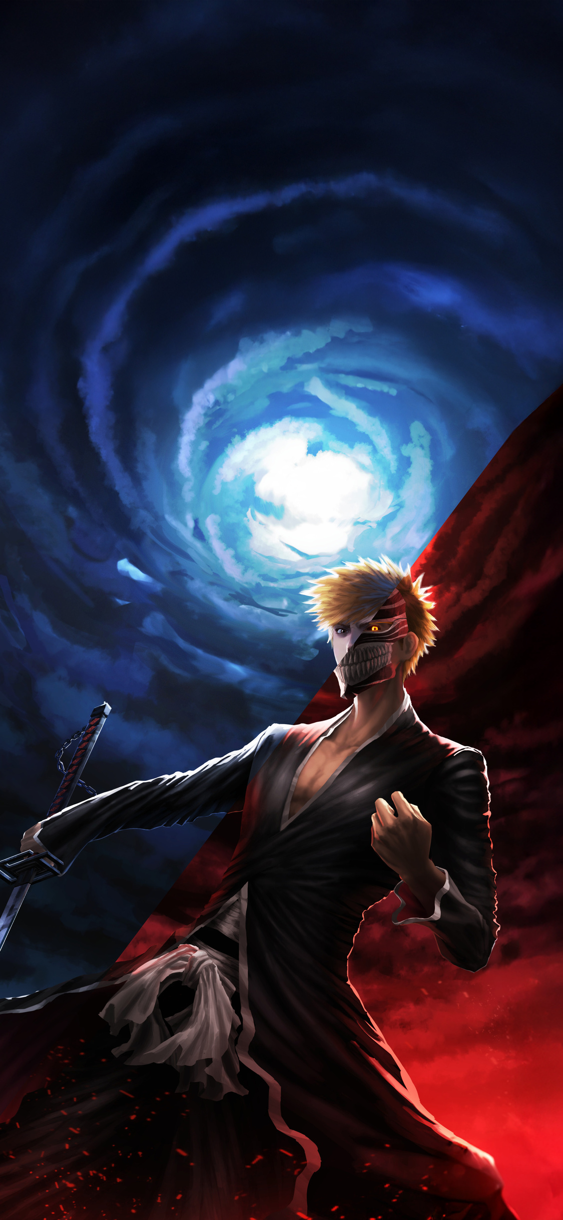 1125x2436 Ichigo Kurosaki 5k Iphone XS,Iphone 10,Iphone X ,HD 4k ...