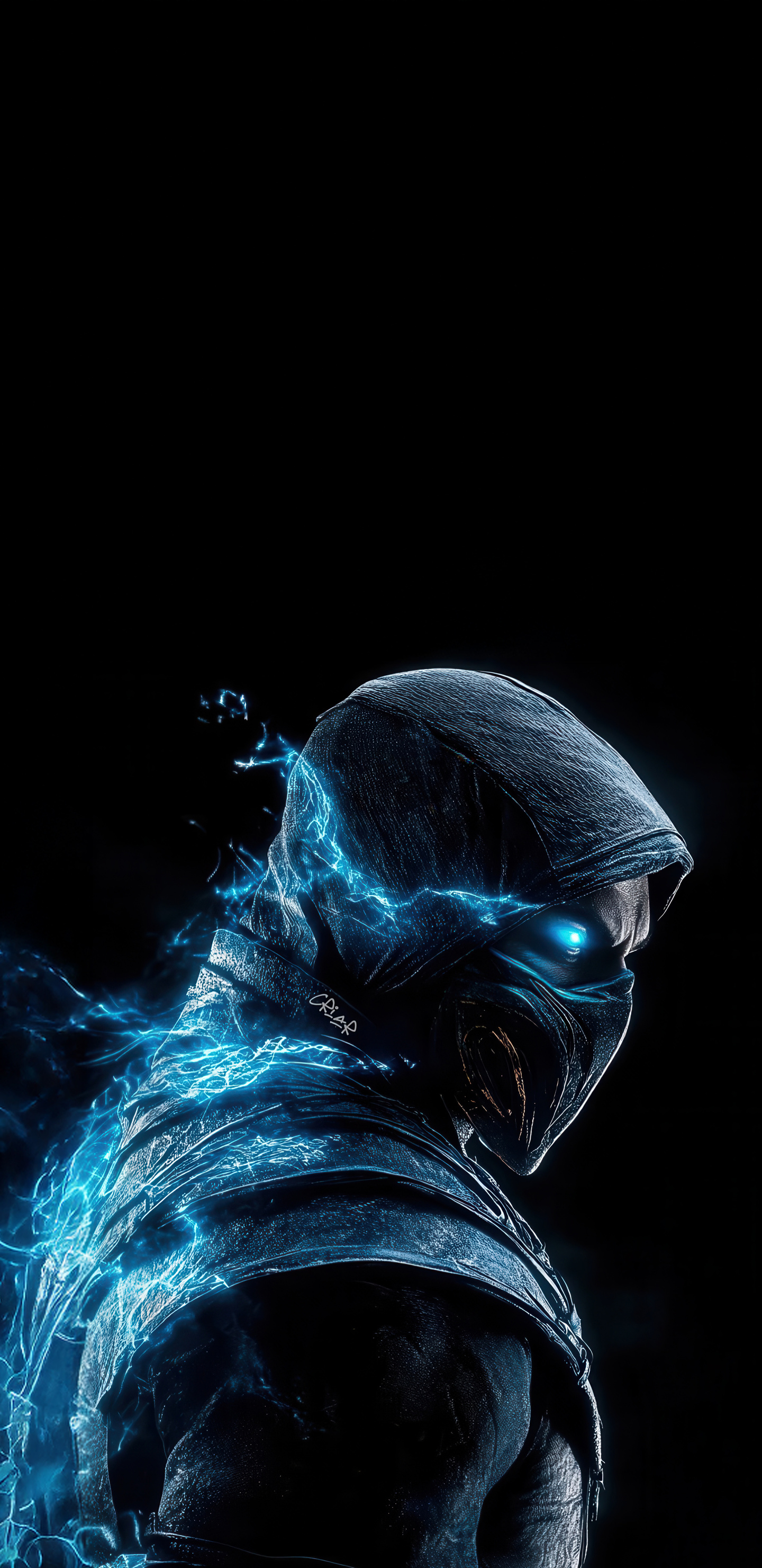 1440x2960 Icy Warrior Sub Zero Mortal Kombat Legend Samsung Galaxy Note 9,8, S9,S8,S8+ QHD ,HD ...