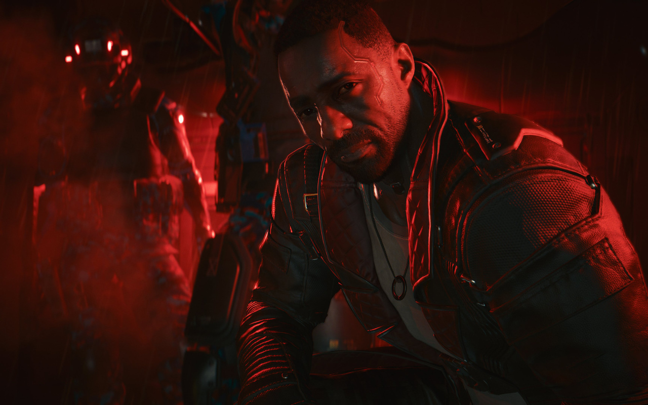 1280x800 Idris Elba As Solomon Reed In Cyberpunk 2077 Phantom Liberty ...