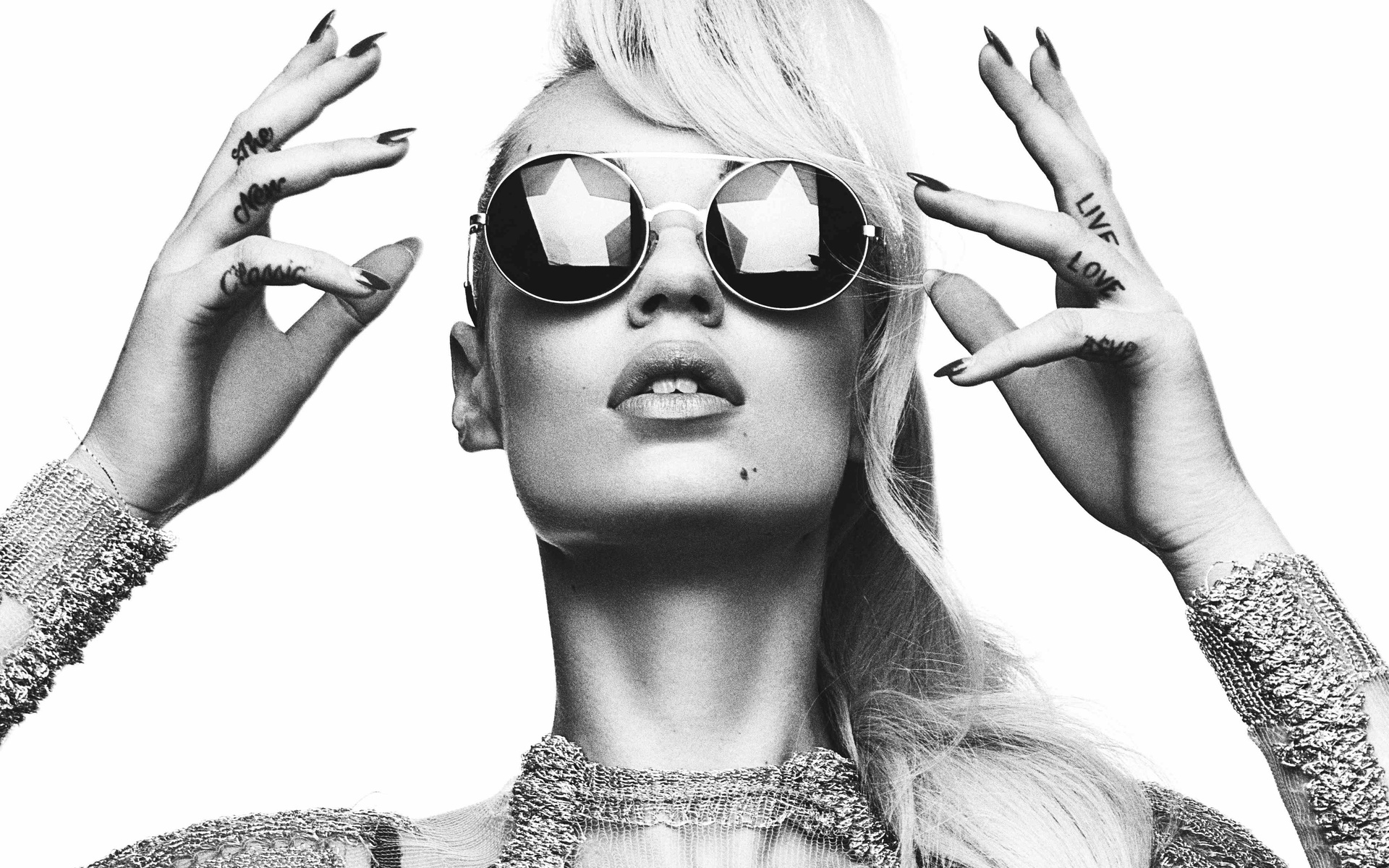 1920x1200 Iggy Azalea Monochrome 1080P Resolution ,HD 4k Wallpapers ...