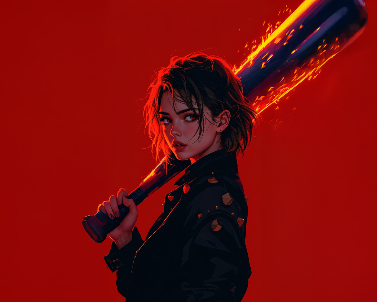 1280x1024 Inferno Queen Power Unleashed Wallpaper,1280x1024 Resolution ...