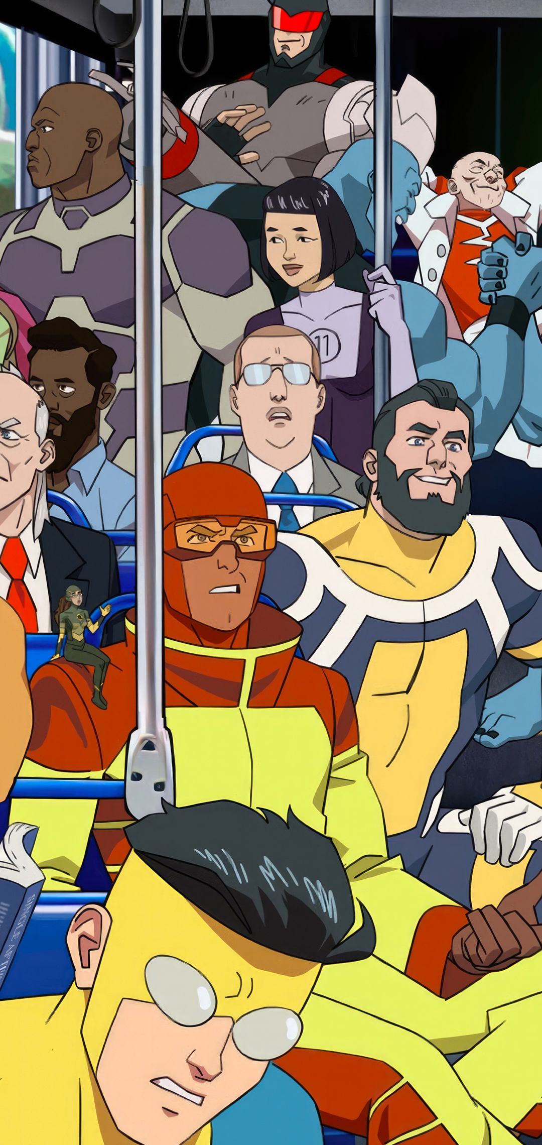 1080x2280 Invincible Characters 5k One Plus 6,Huawei p20,Honor view 10 ...