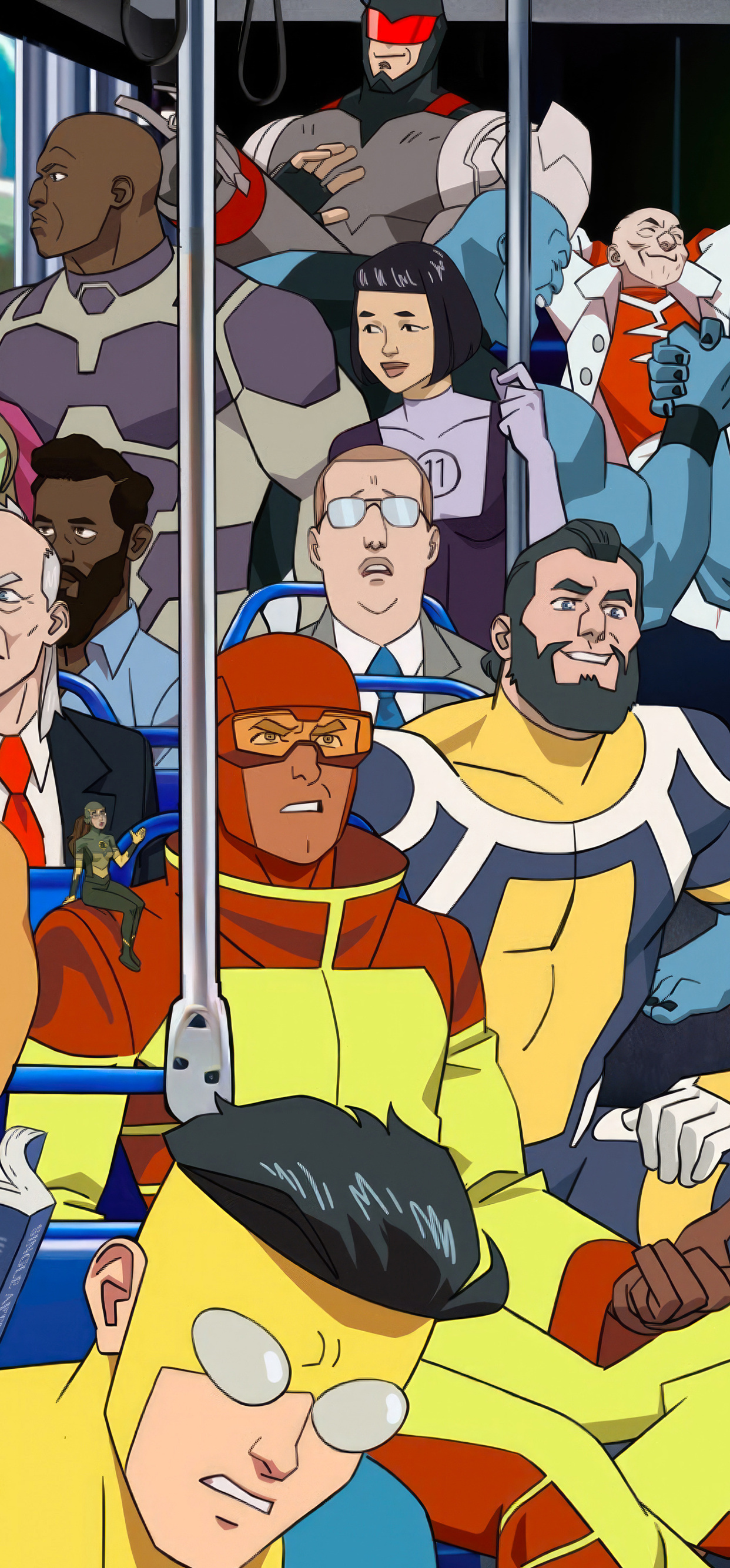 1242x2668 Invincible Characters 5k Iphone XS MAX ,HD 4k Wallpapers ...