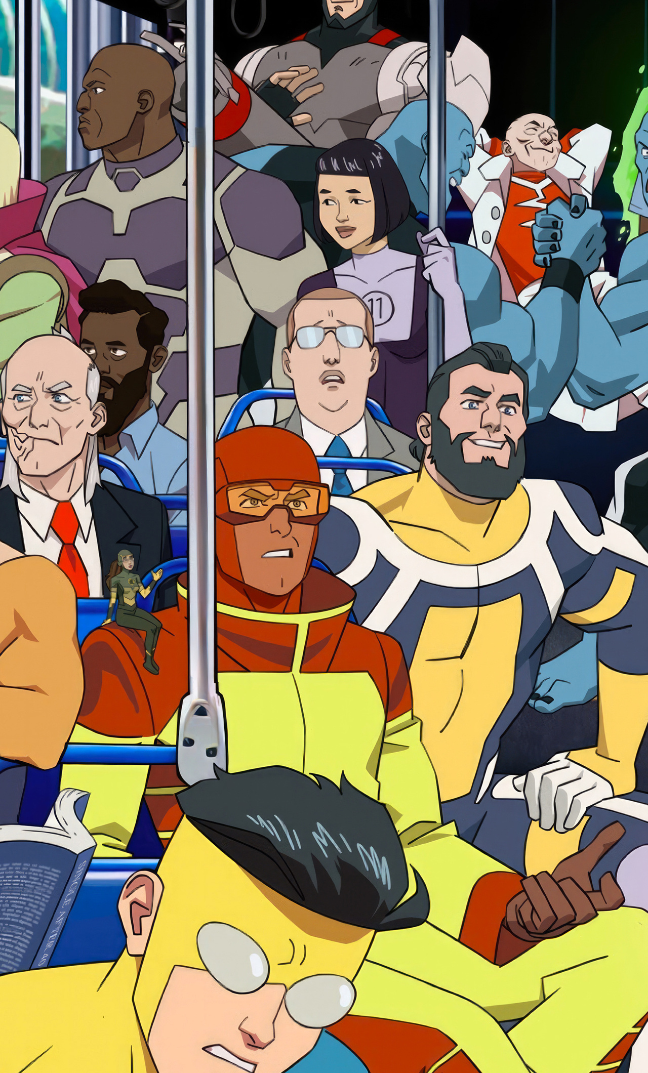 1280x2120 Invincible Characters 5k iPhone 6+ ,HD 4k Wallpapers,Images ...