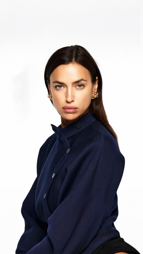 480x854 Irina Shayk Us Elle 2023 5k Android One ,HD 4k Wallpapers ...