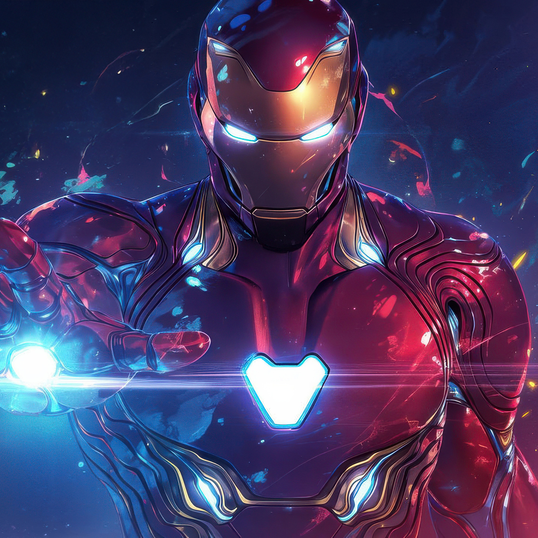2048x2048 Iron Man A Symbol Of Hope Ipad Air ,HD 4k Wallpapers,Images ...