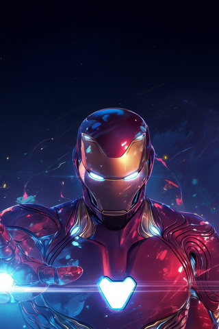 320x480 Iron Man A Symbol Of Hope Apple Iphone,iPod Touch,Galaxy Ace ...
