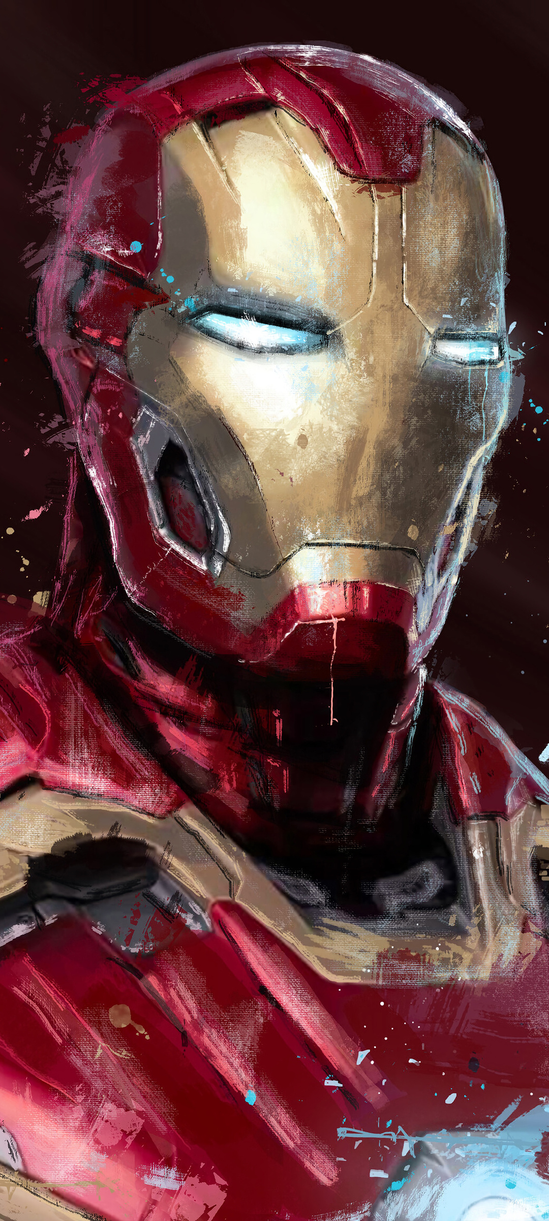 1080x2400 Iron Man Digital Spray Painting 4k Google Pixel 7 ,HD 4k ...
