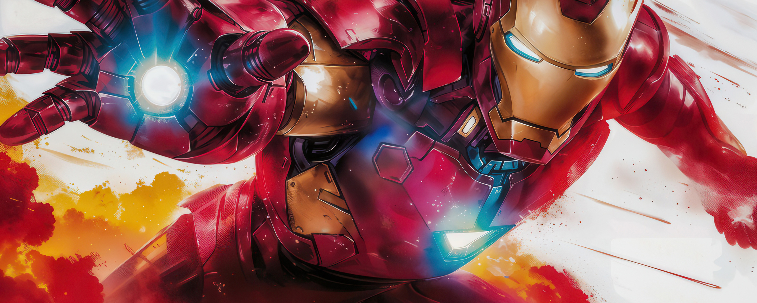 2560x1024 Iron Man Dynamic Presence Wallpaper,2560x1024 Resolution HD ...