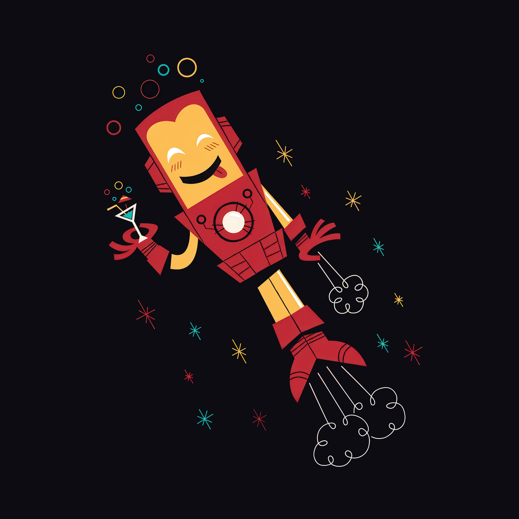 2048x2048 Iron Man Fiery Resolve Ipad Air ,HD 4k Wallpapers,Images ...